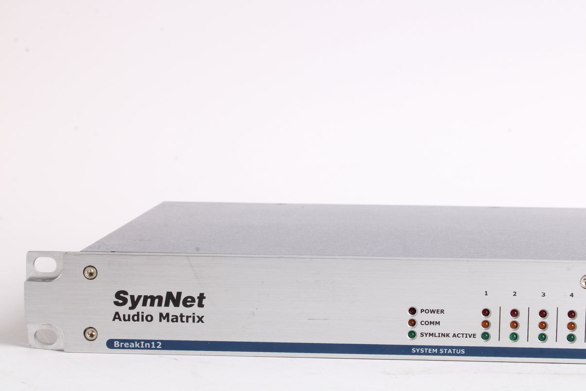 SymNet BreakIn 12 Audio Matrix Signal Processor With Phoenix Connector ...