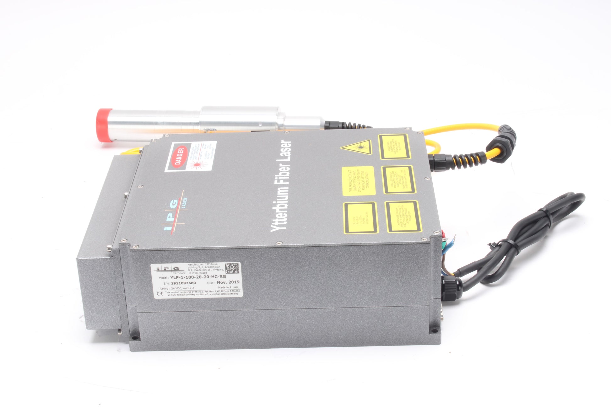IPG YLP-1-100-20-20-HC-RG Ytterbium Fiber Laser – NTC Tech