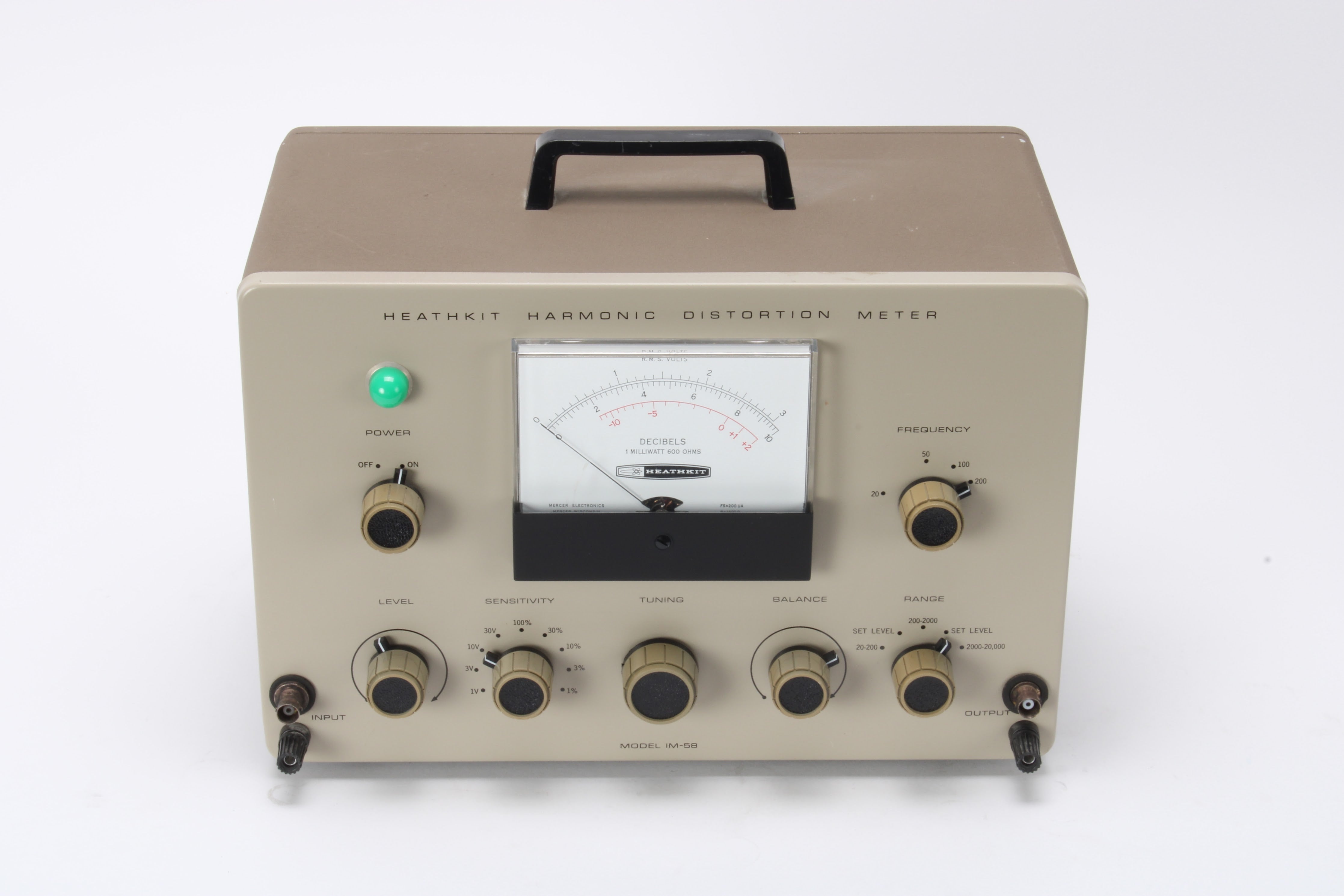 Heathkit IM-58 Harmonic Distortion Meter – NTC Tech