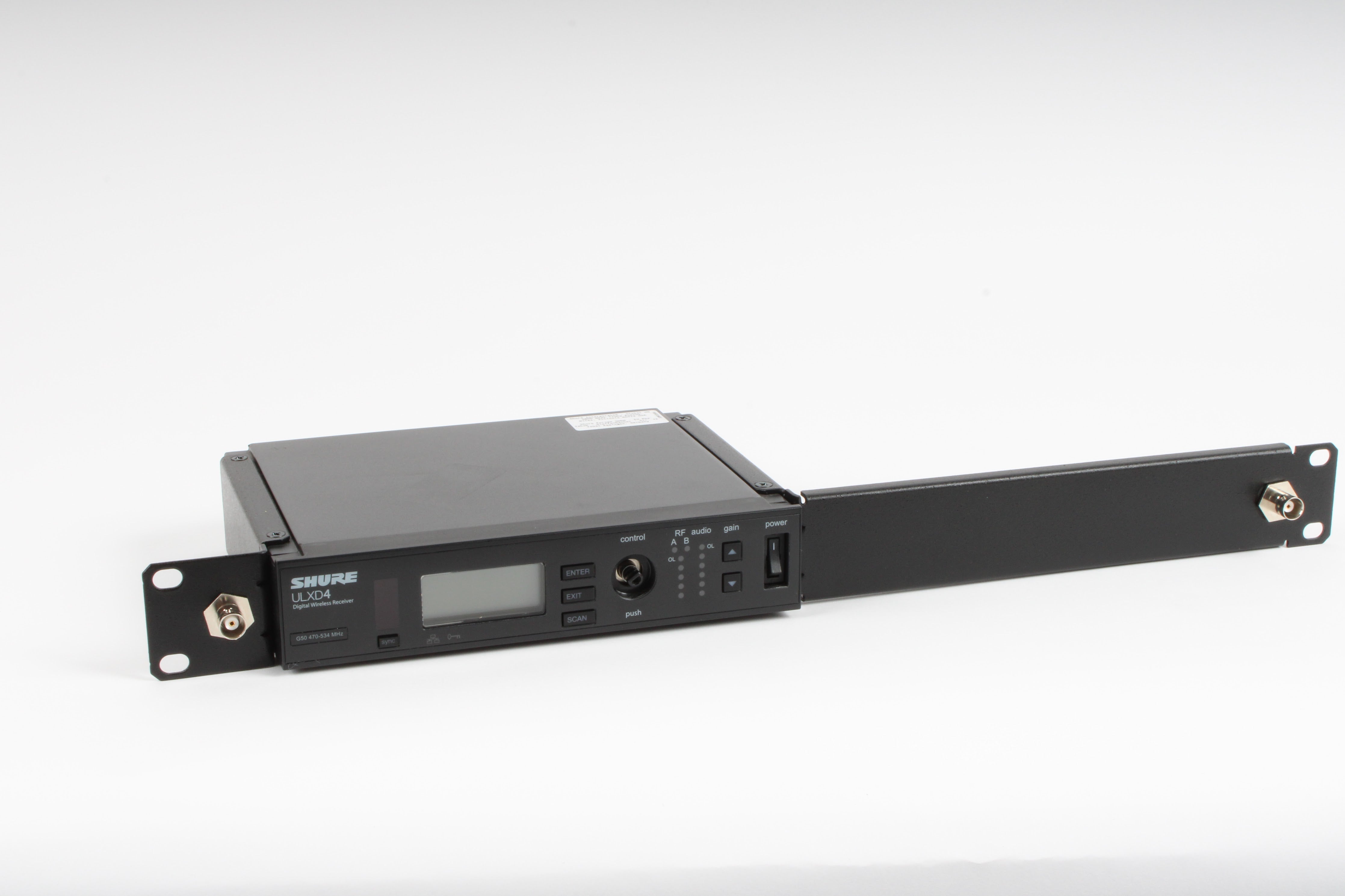 Shure ULXD4 Digital Wireless Receiver G50 470-534 MHz - Fair Condition ...