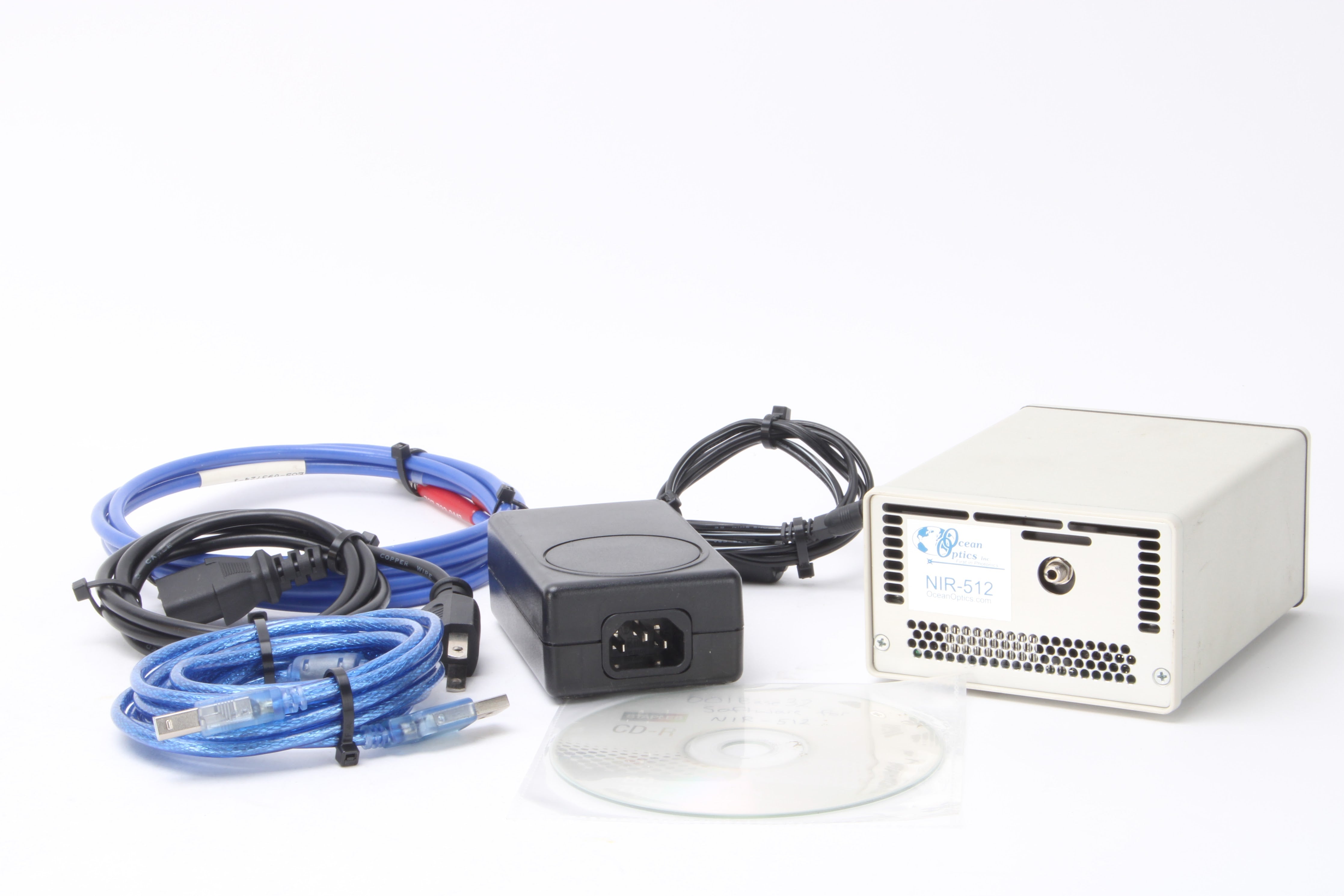 Ocean Optics NIR-512 Miniature Fiber Optic Spectrometer With Accessori ...