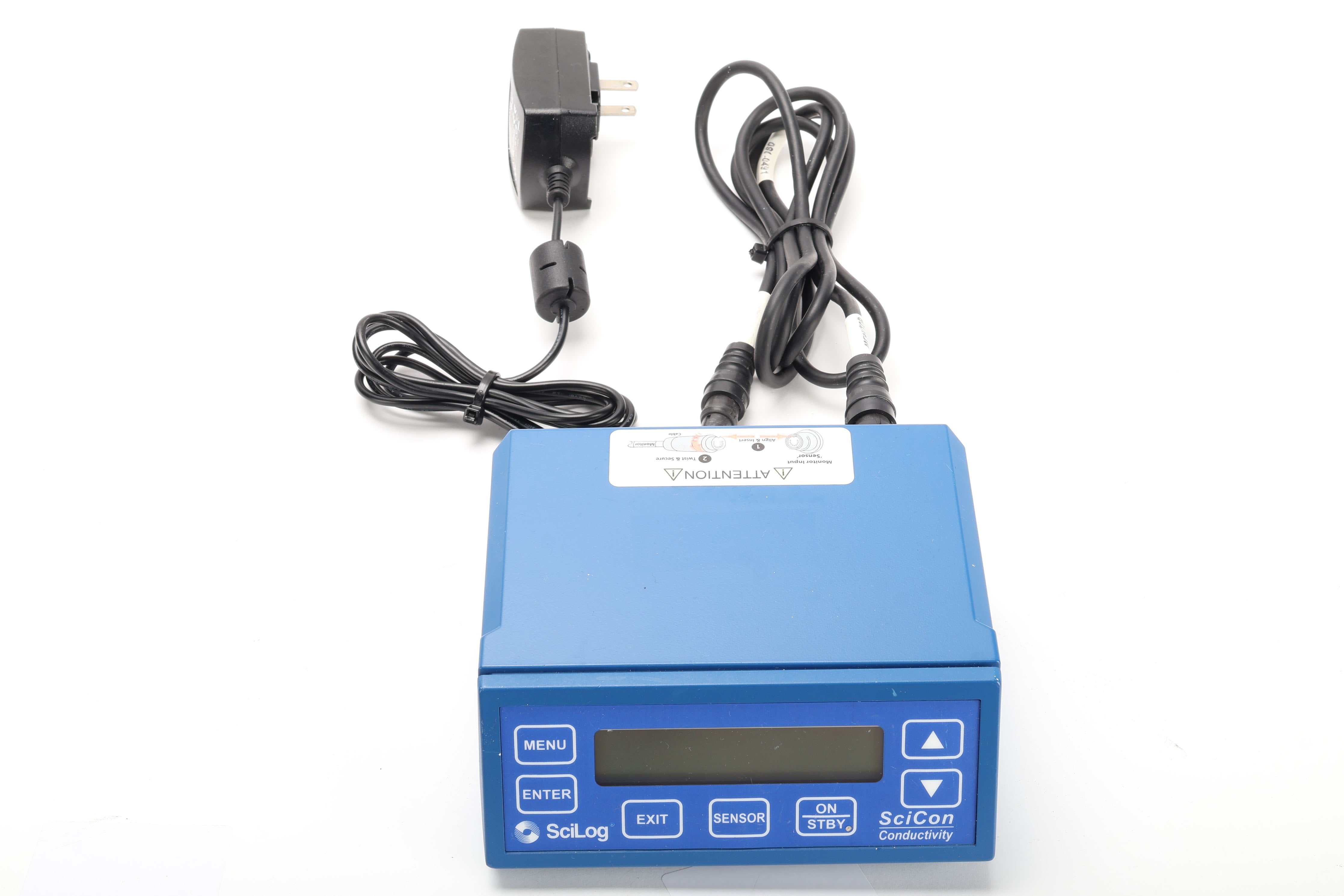 SciLog SciCon Conductivity Monitor With Sensor Cable and Power Supply ...