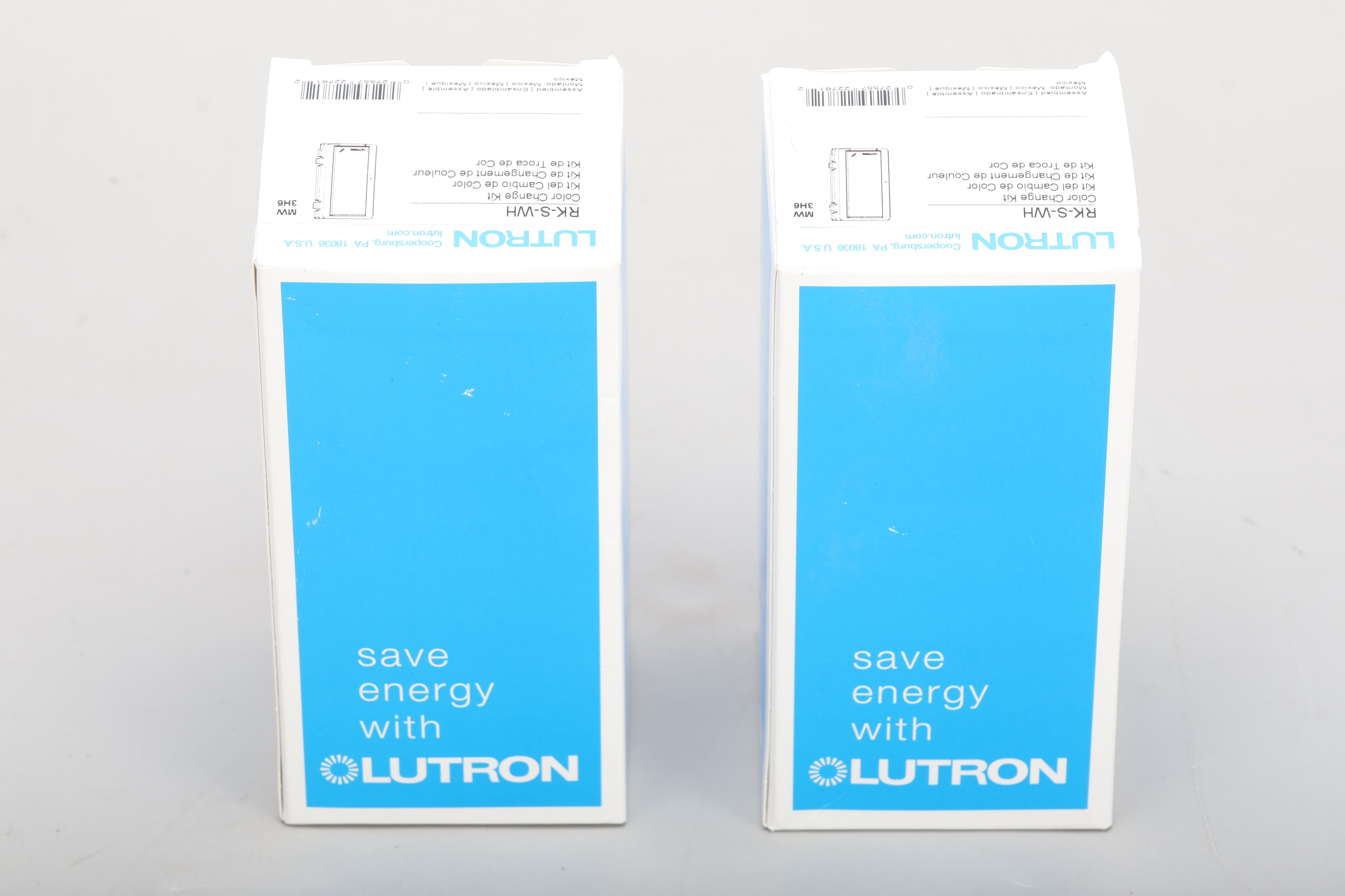 Lutron RK-S-WH Color Change Kit White 027557227612 (Lot of 2) - NEW ...