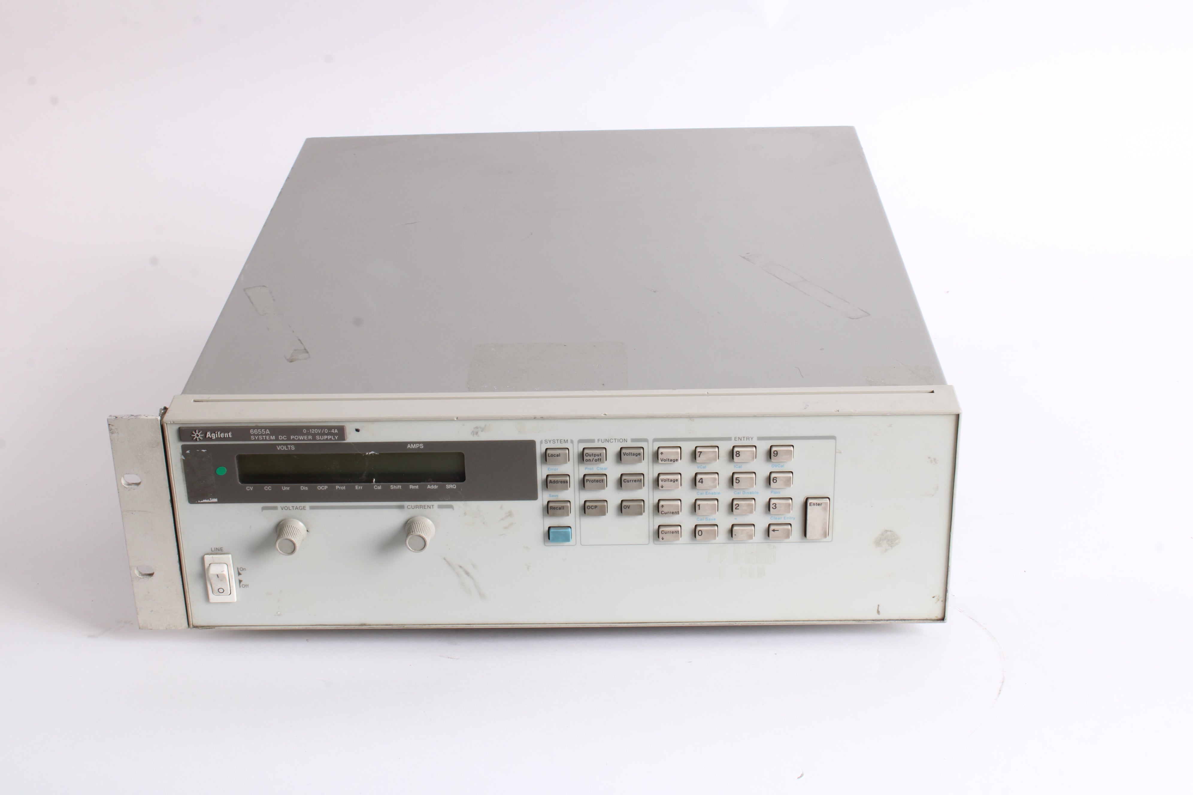 HP Agilent Keysight 6655A 0-120V 0-4A 480W GPIB DC Power Supply – NTC Tech