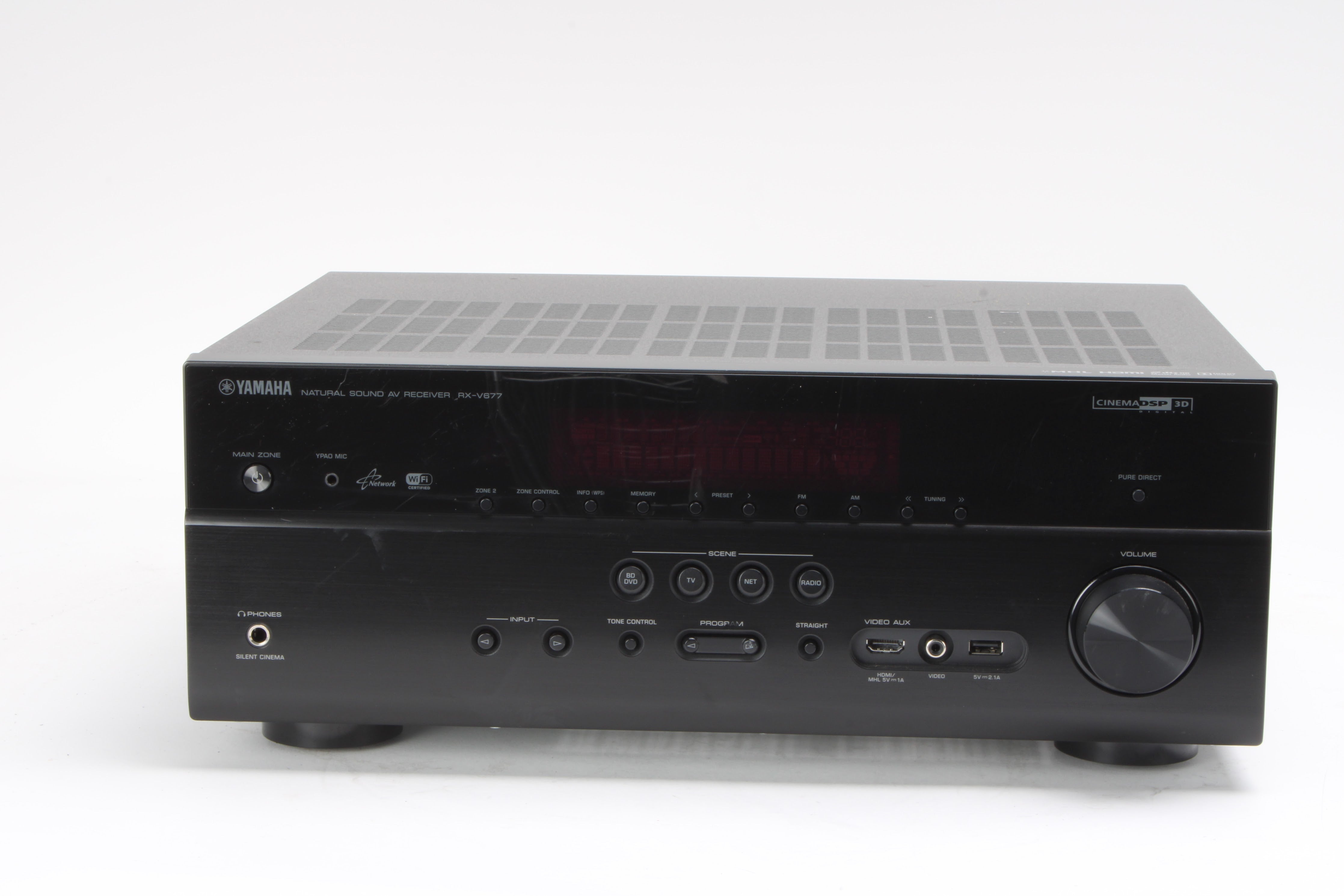 Yamaha RX-V677 7.2 Channel AV Receiver – NTC Tech