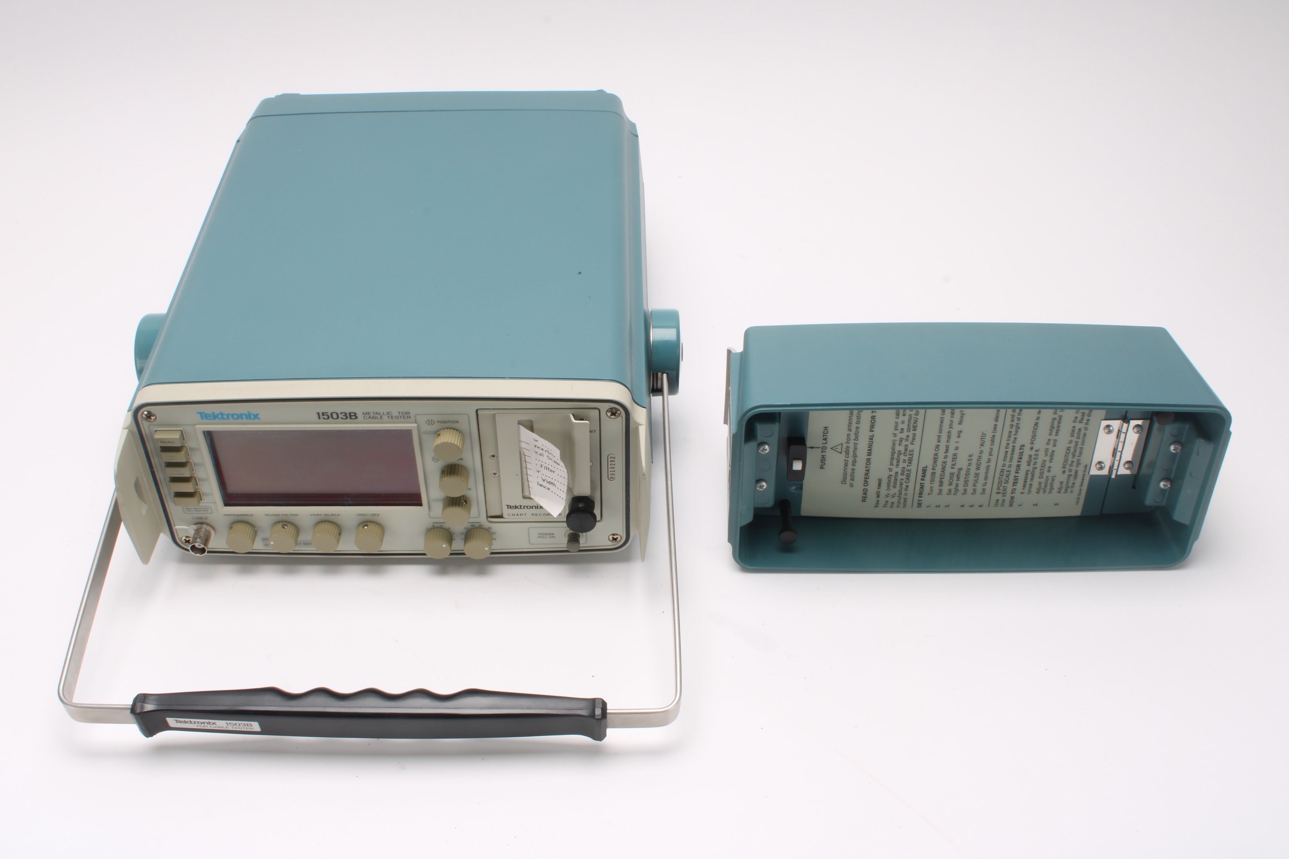Tektronix 1503B Metallic TDR Cable Tester With Handle and Front Cover ...