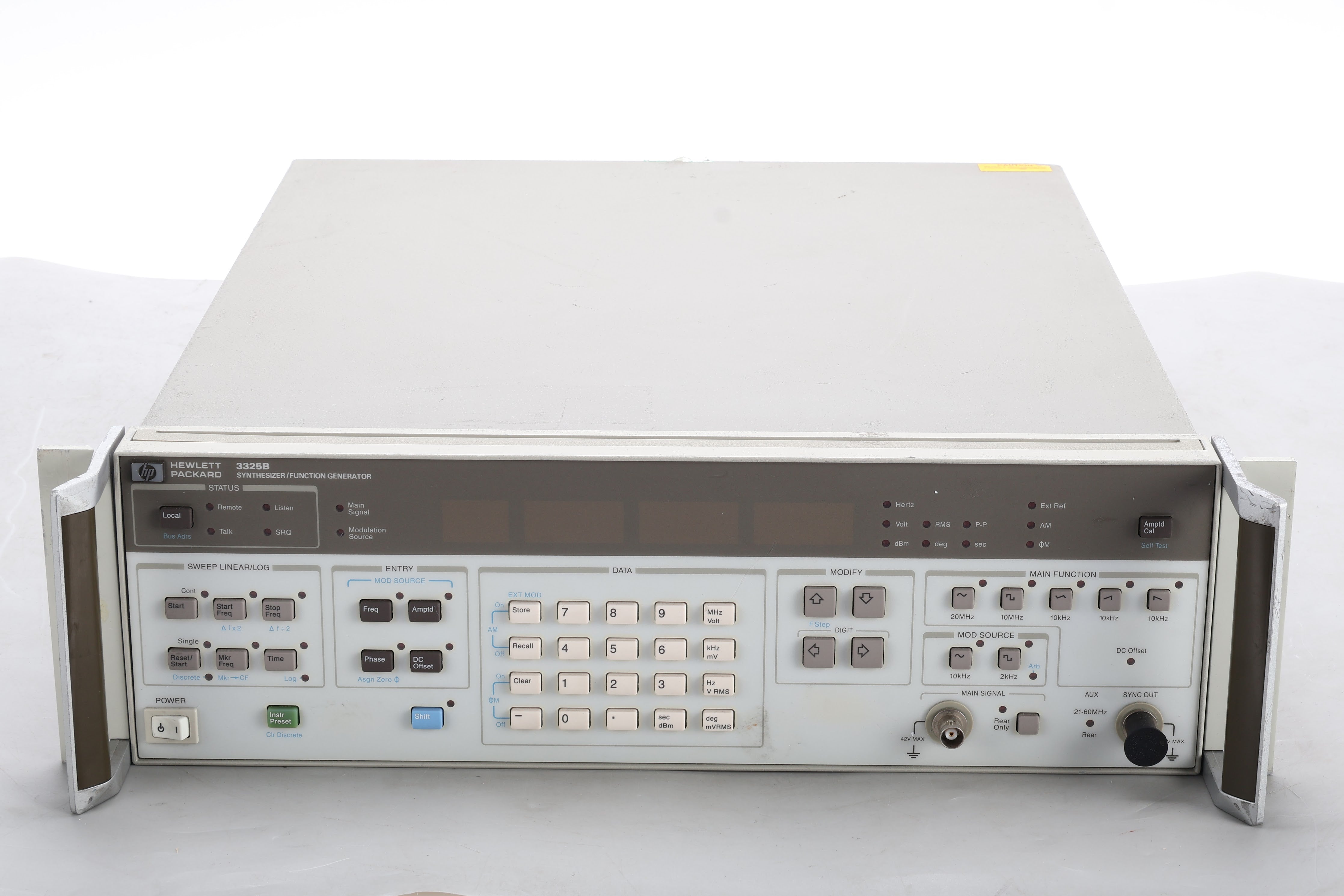 HP 3325B Synthesizer / Function Generator - No Options – NTC Tech