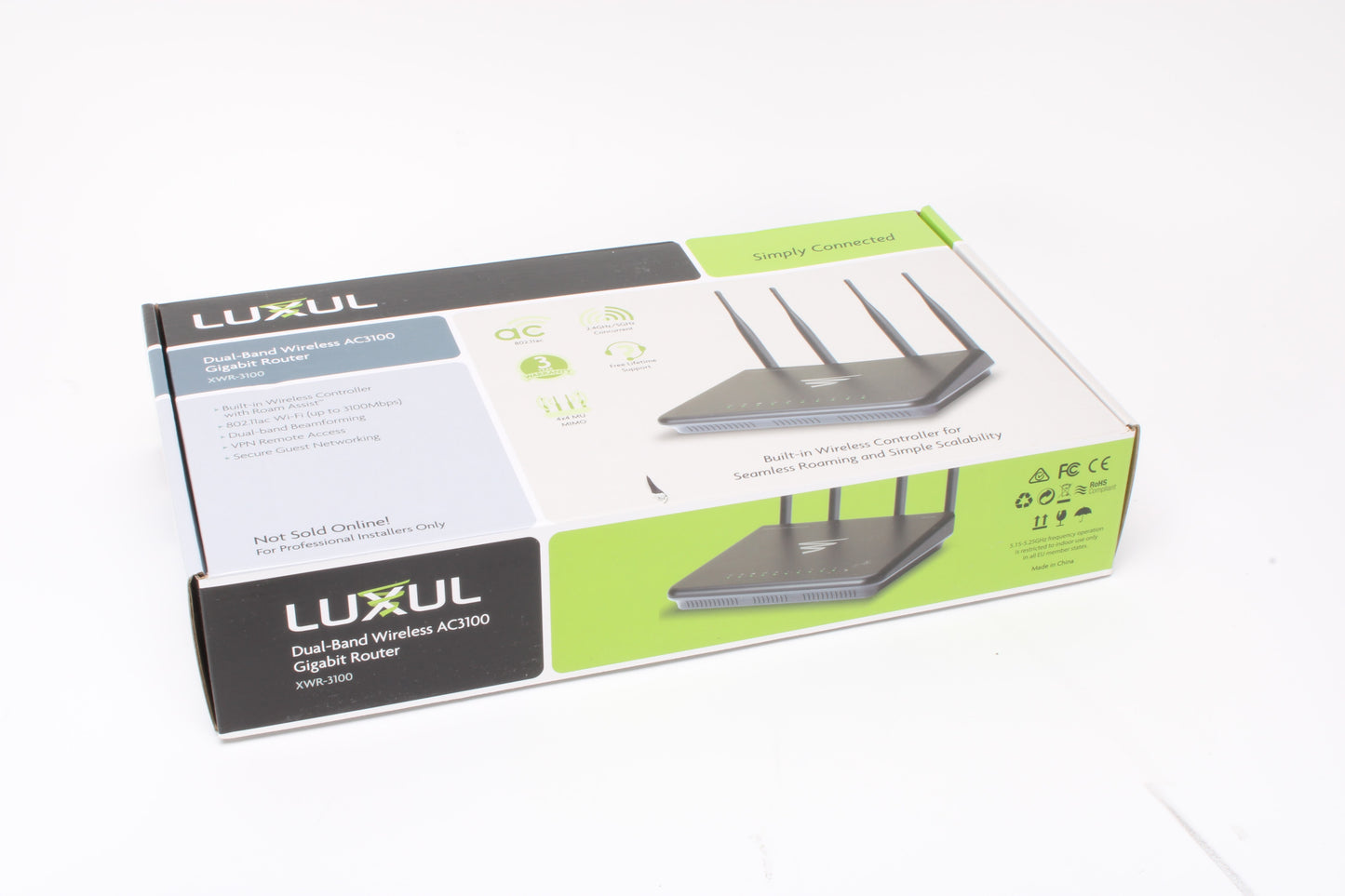 Luxul XWR-3100 Wireless Router & XAP-1510 Access Point WS-200 Kit - Ne ...