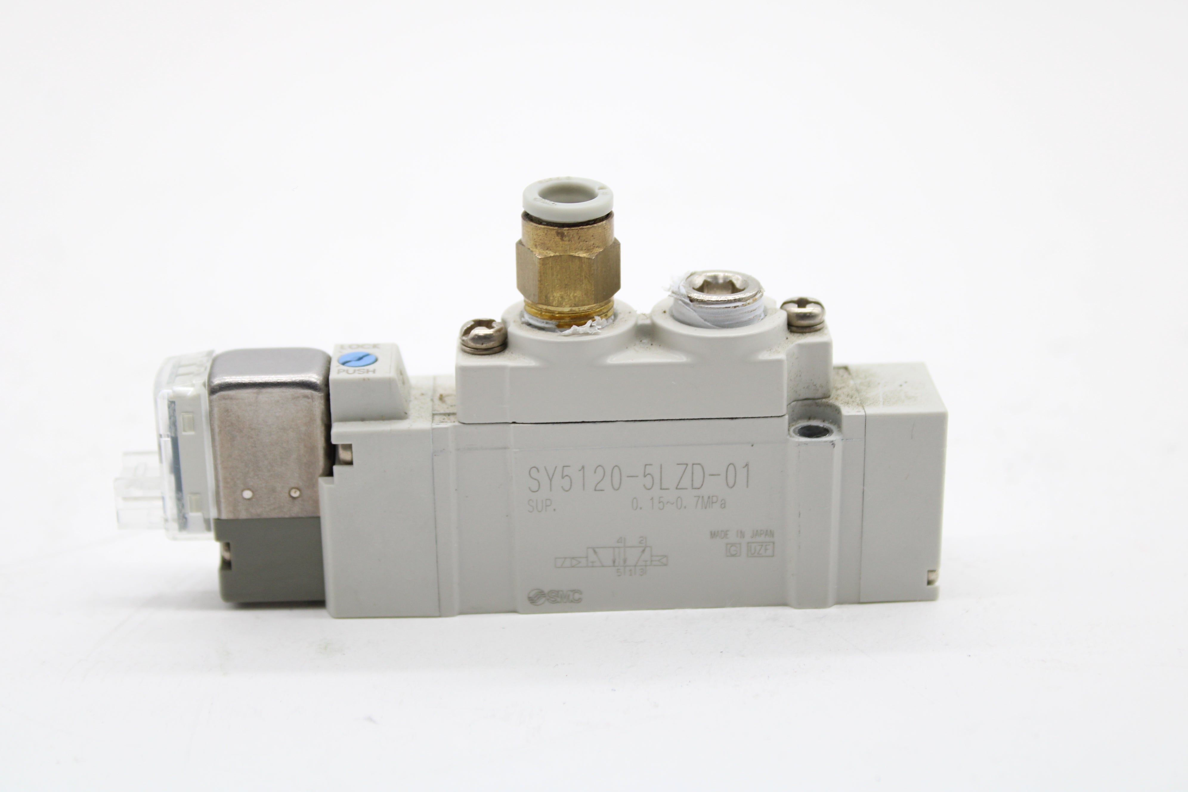 SMC SY5120-5LZD-01 Solenoid Air Control Valve (Single) – NTC Tech