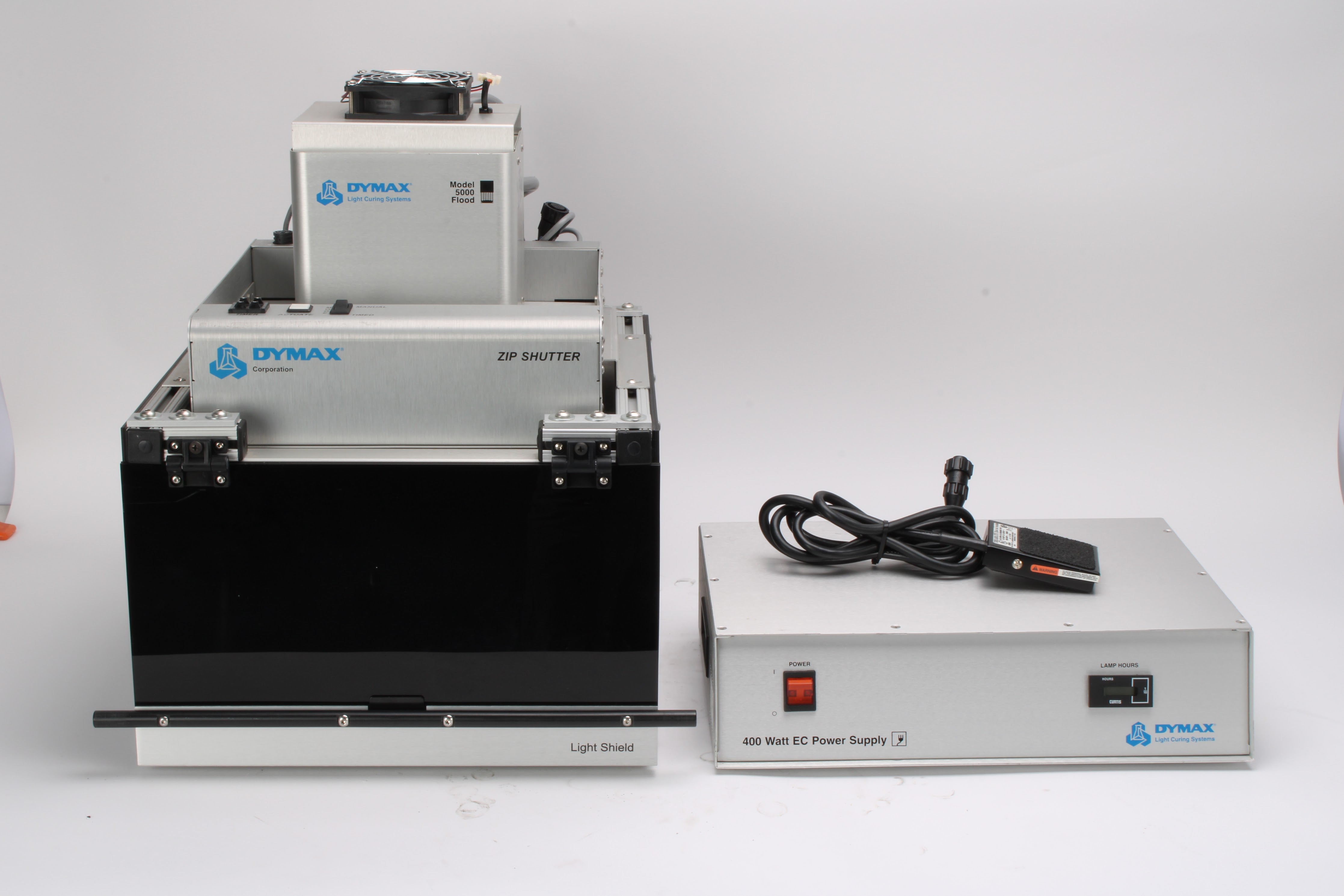 Dymax ECE-5000 Complete Flood Lamp System W/ Zip Shutter, and 5000-EC ...