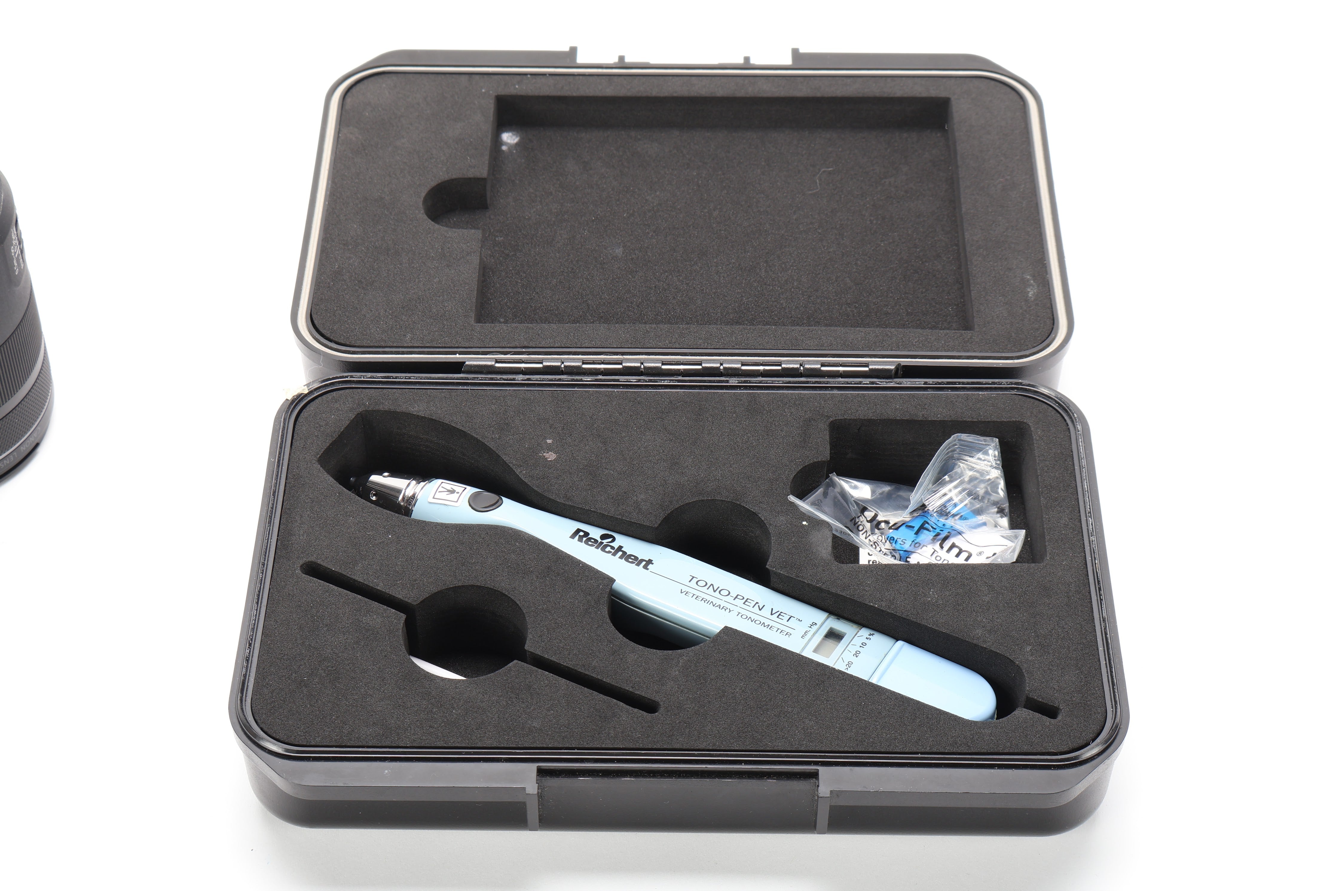 Reichert 230588V Tono-Pen Vet Veterinary Tonometer W/ Hard Case and Ac ...