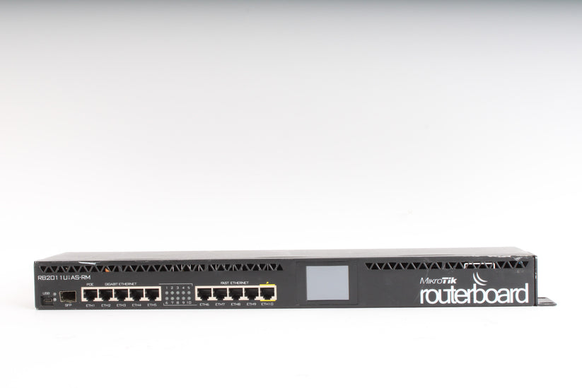 MikroTik RouterBOARD RB2011UiAS-RM Router - Fair Condition – NTC Tech