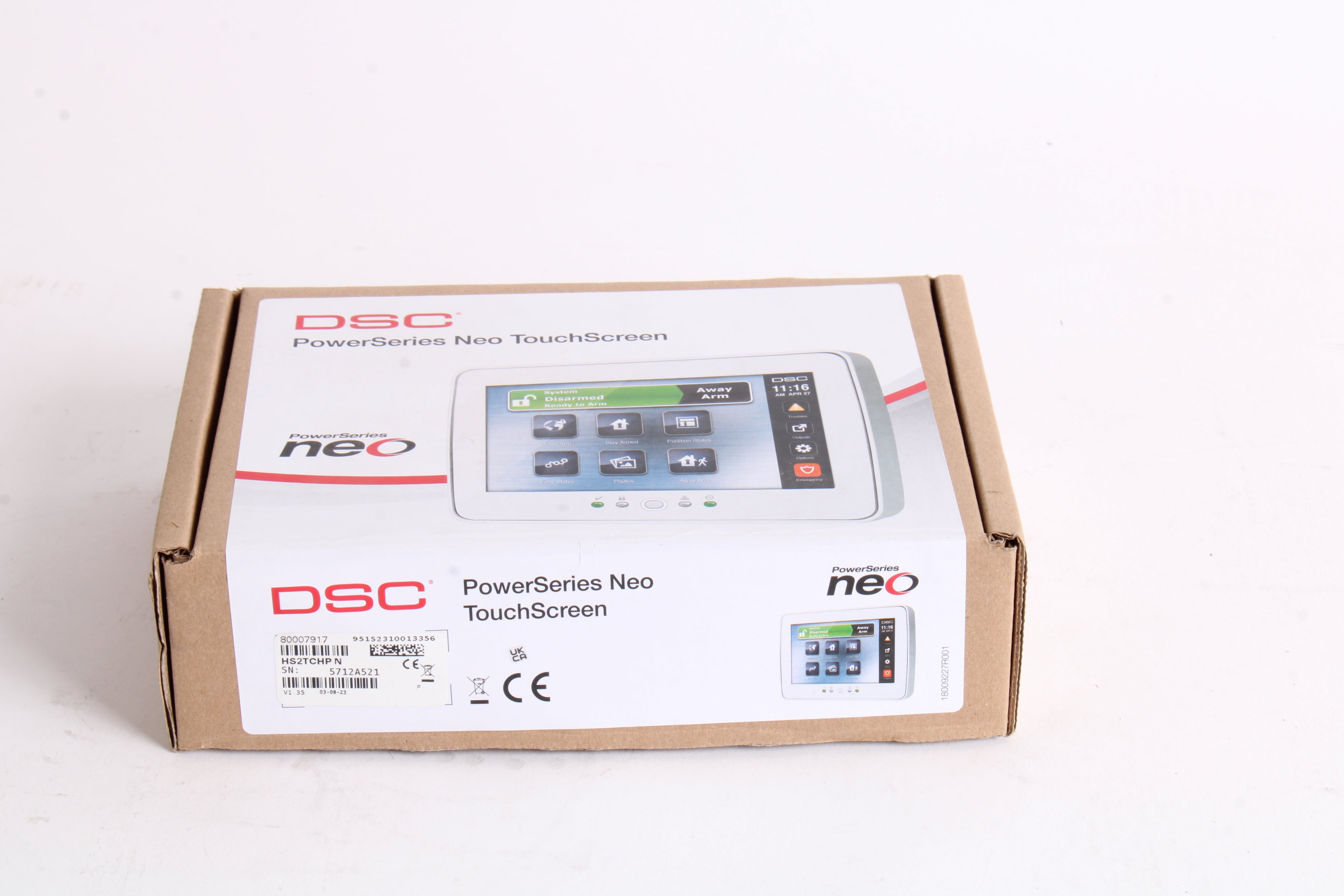 DSC HS2TCHP 7 inch TouchScreen Alarm Keypad with Prox Support - New Op ...