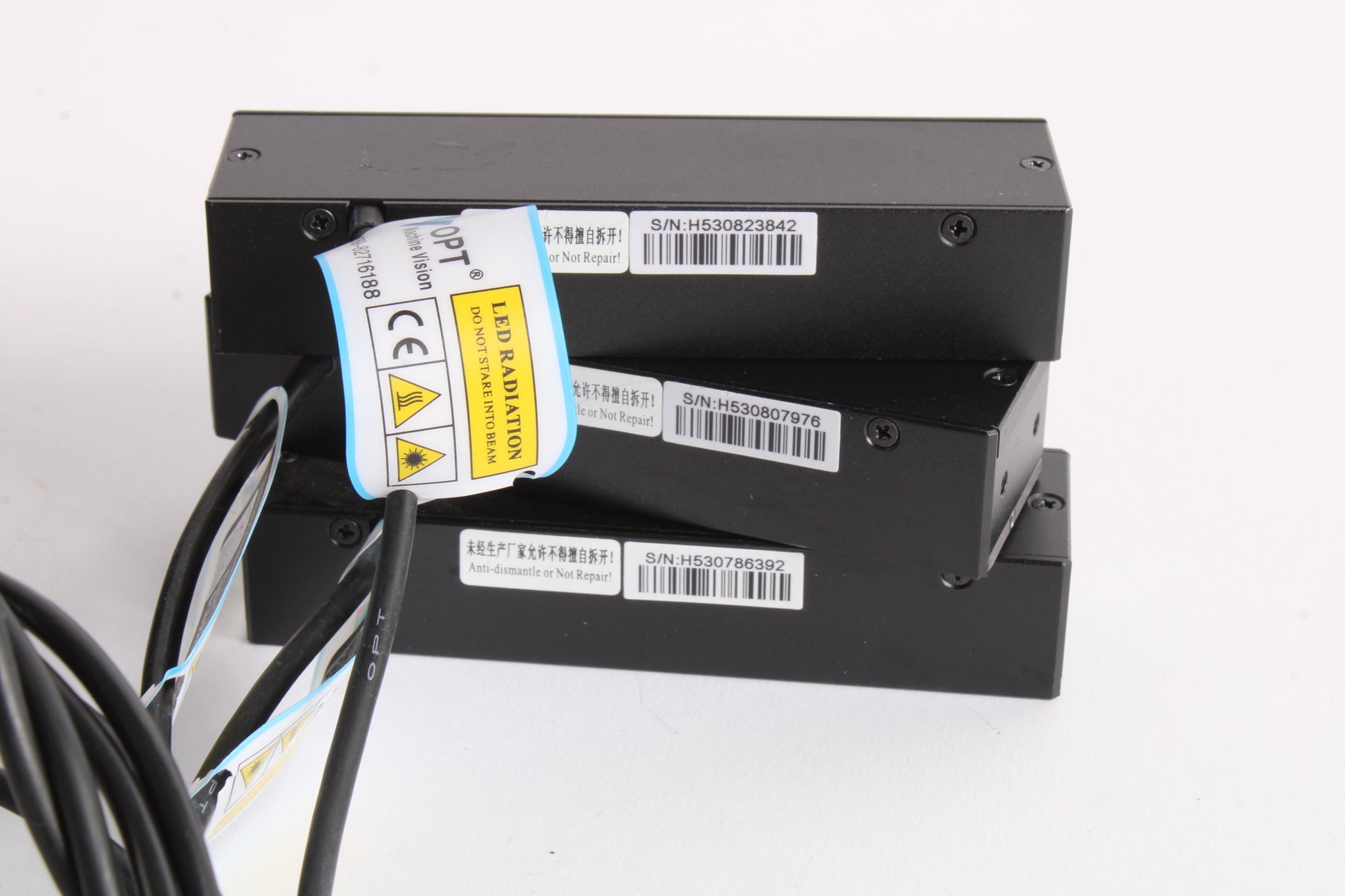 OPT OPT-DCA24E-4 Controller with 3x OPT-LXTT1022921-B LED Light Contro ...