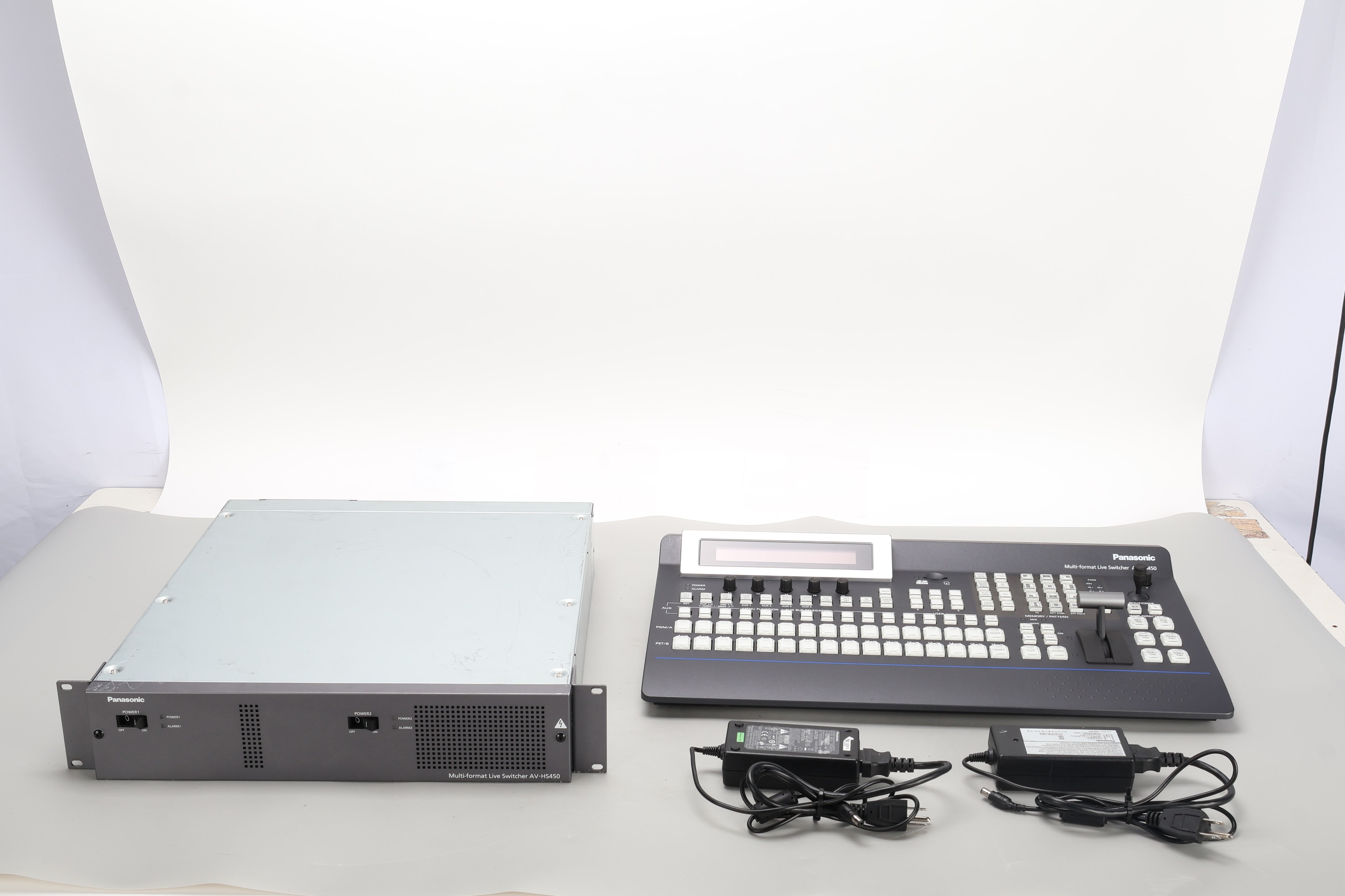 Panasonic AV-HS450 HD Switcher Control Unit & Mainframe With DVI Input ...