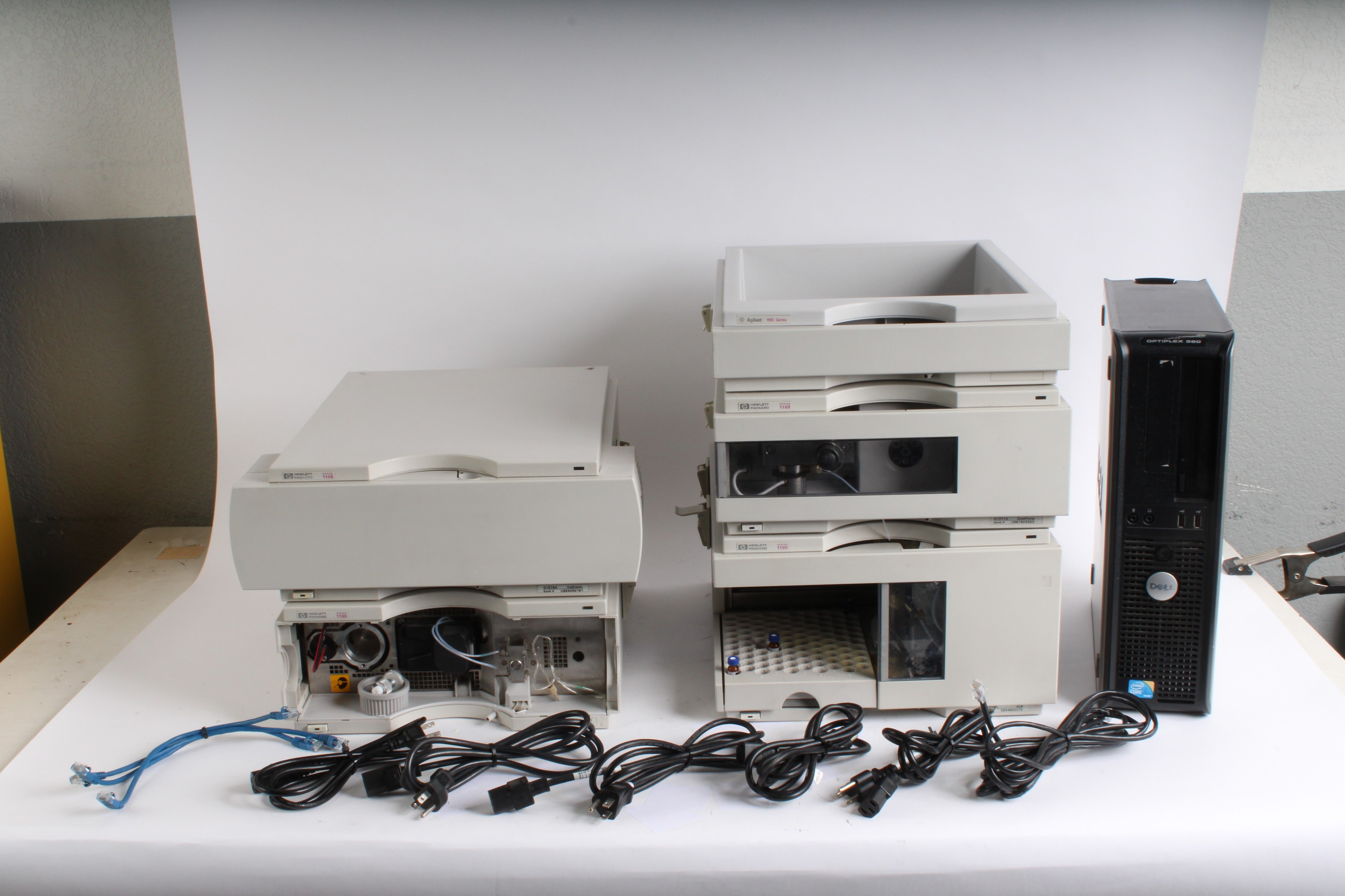 Agilent HP 1100 Series HPLC System W/ G1311A G1316A G1315A G1313A & Ch ...