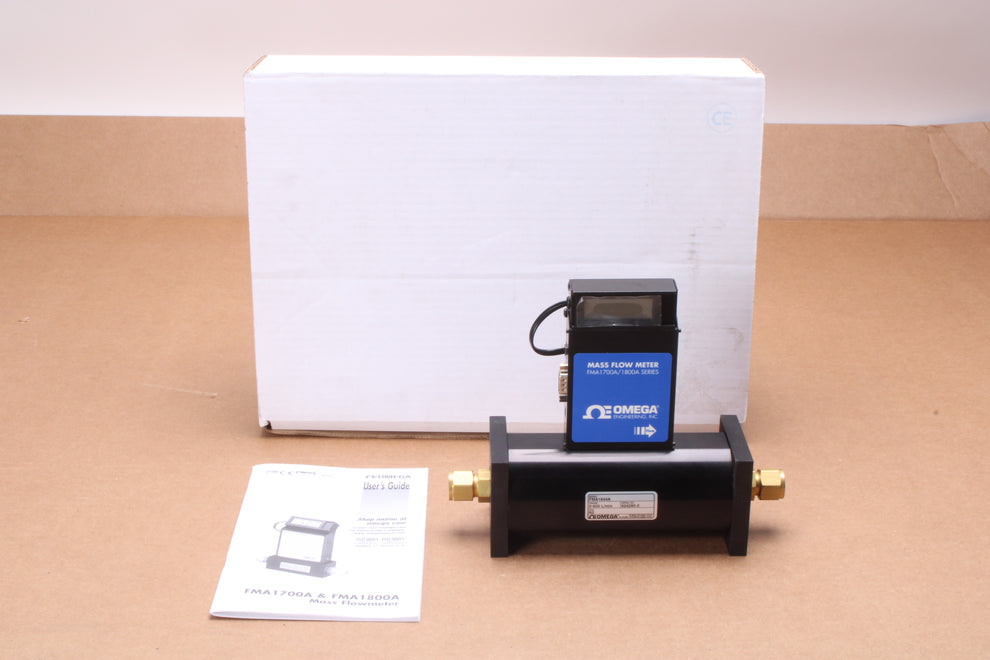 Omega Engineering Mass Flow Meter FMA1833A Gas Thermal Gas Flow Meter ...