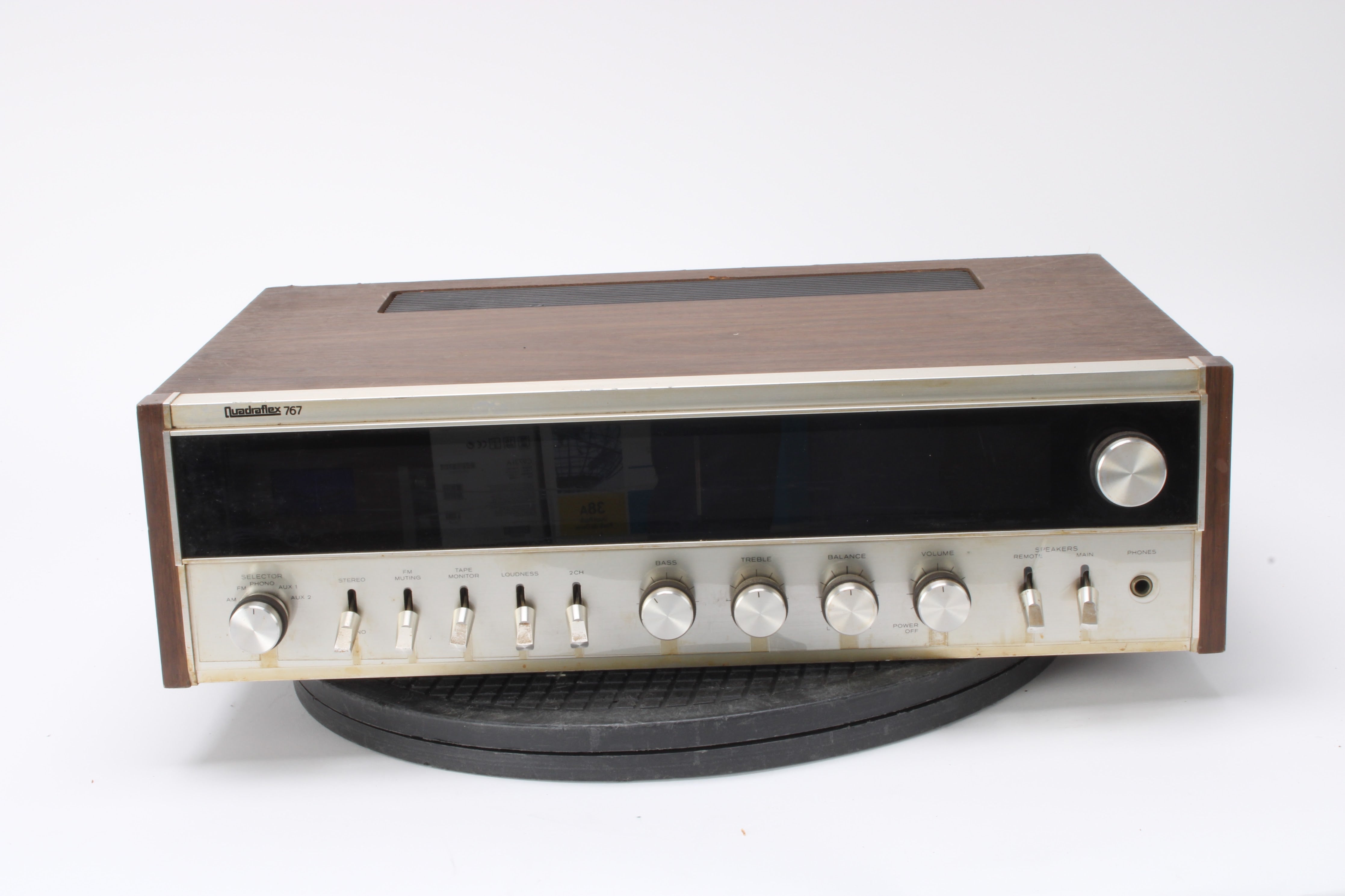 Quadraflex 767 AM/FM Stereo Receiver - AS IS For Parts – NTC Tech