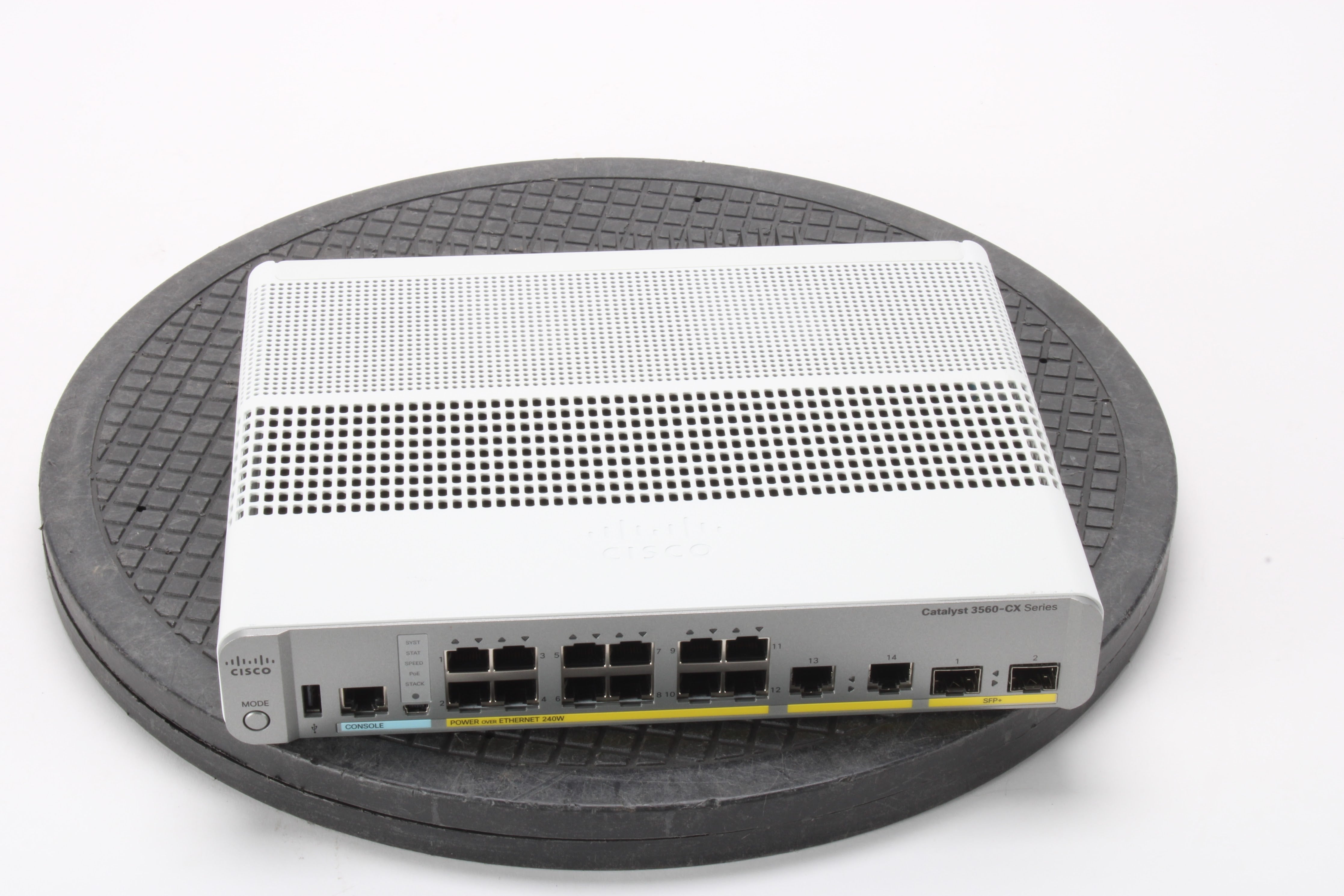 Cisco WS-C3560CX-12PD-S 12-Port PoE Managed Switch - Fair Condition ...