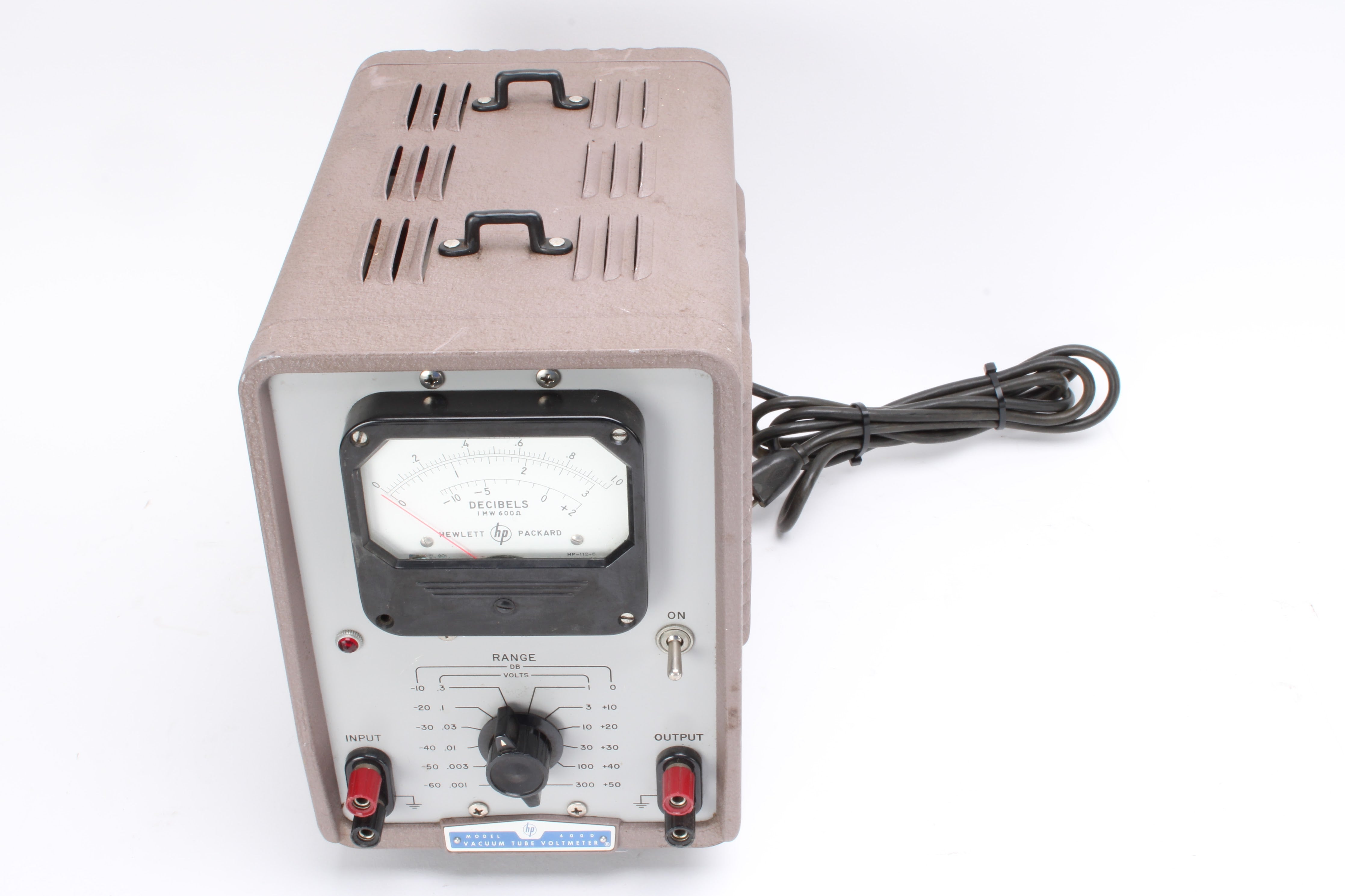 Hewlett Packard HP 400D Vacuum Tube Voltmeter - No Handle – NTC Tech