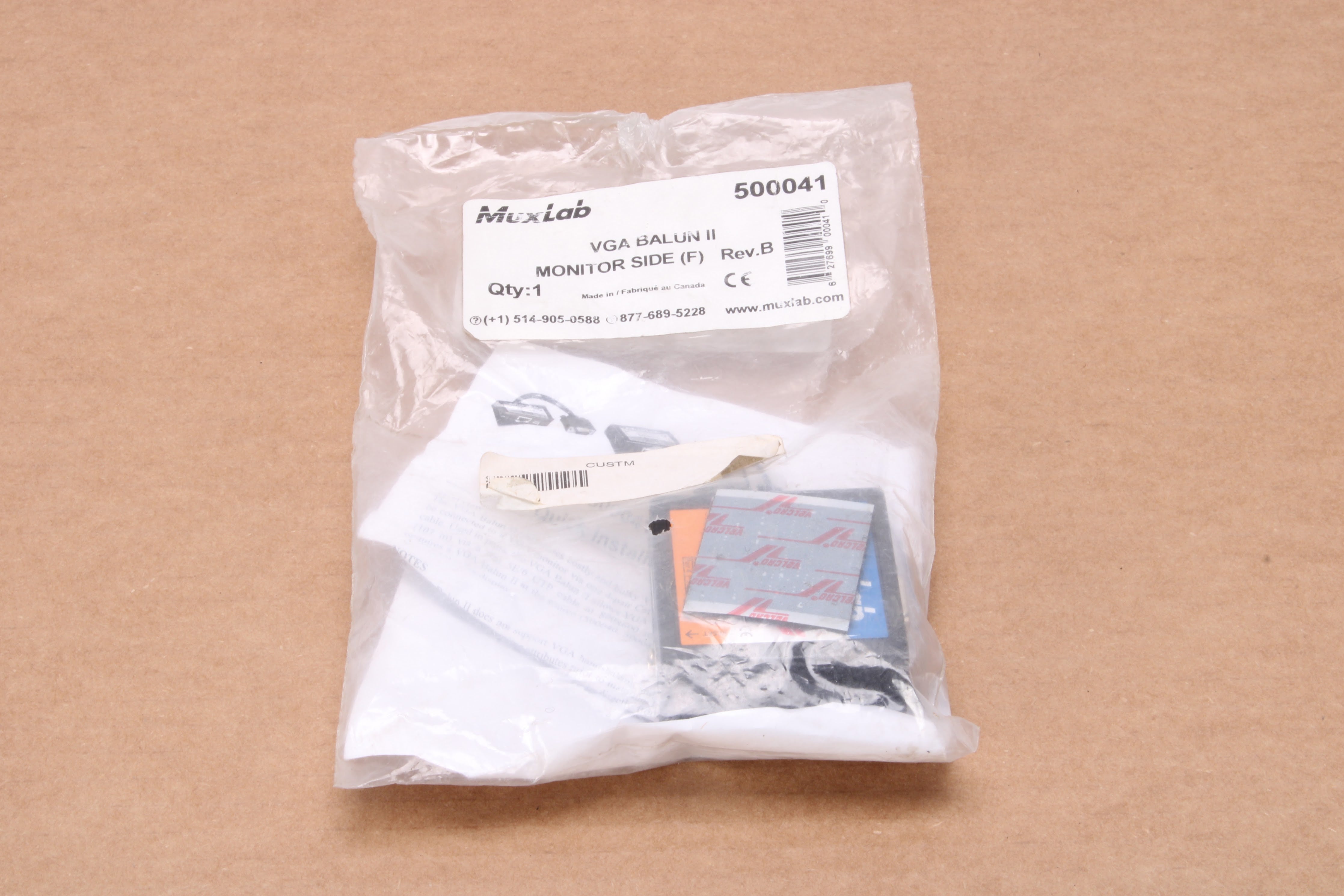 Muxlab 50041 VGA Balun II (Monitor Side) - NEW – NTC Tech