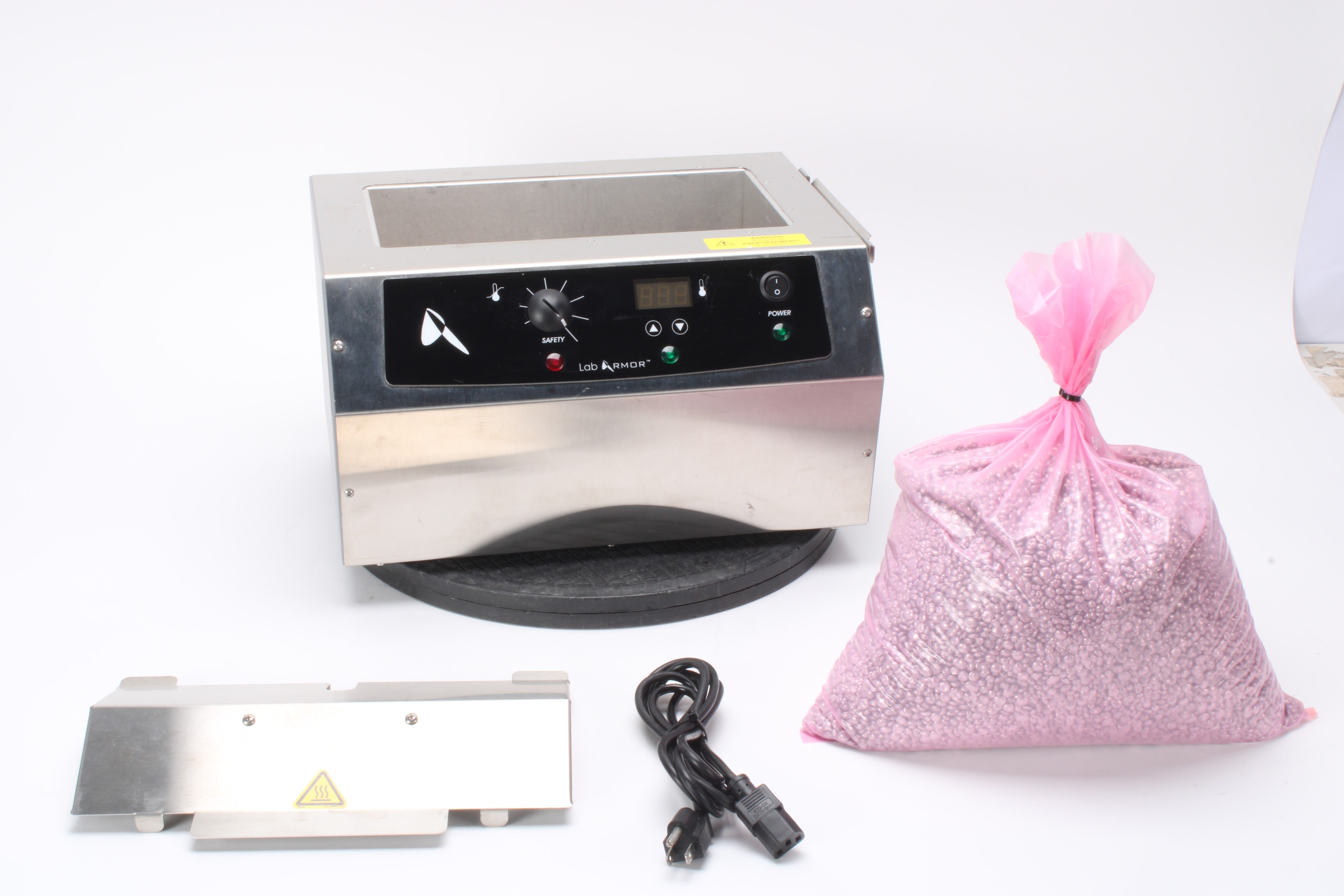 Lab Armor 74300-706 Waterless Bead Bath 9021218 W/ Beads, Lid, Power C ...