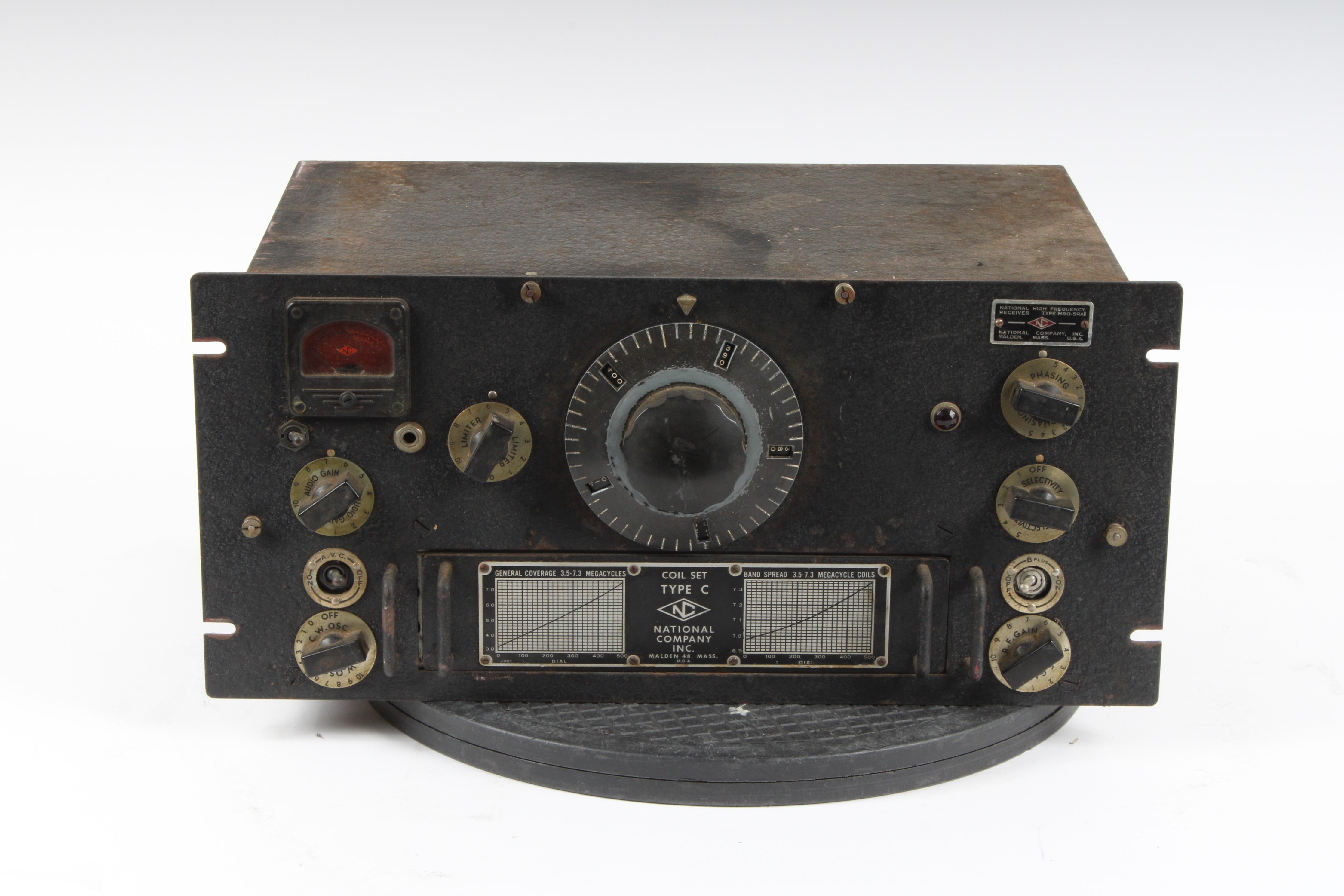 National Company HRO-5RA1 Ham Receiver - AS IS For Parts – NTC Tech