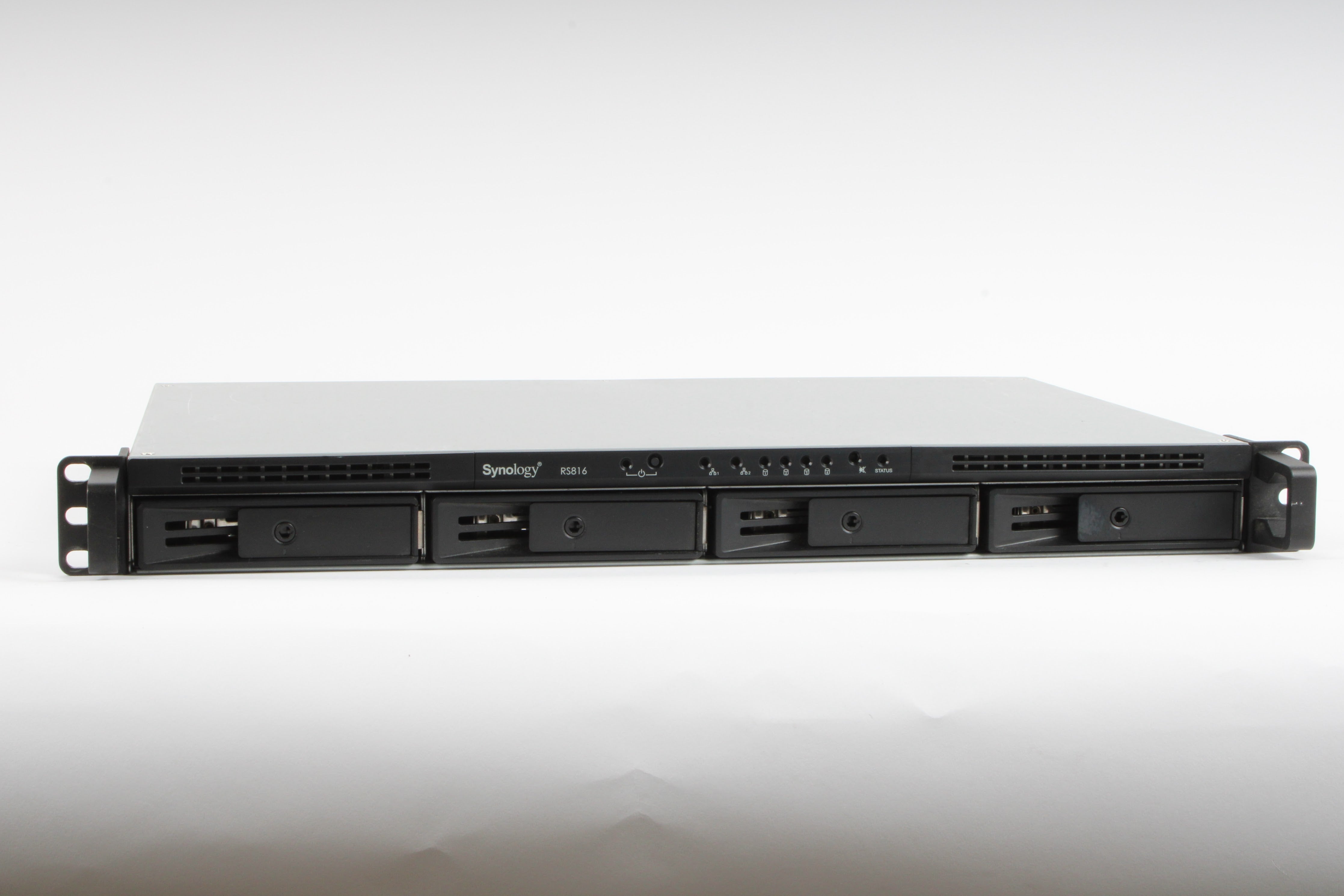 Synology RS816 Rackstation With Rack Ears, Handles, 4x: Caddies - No H ...