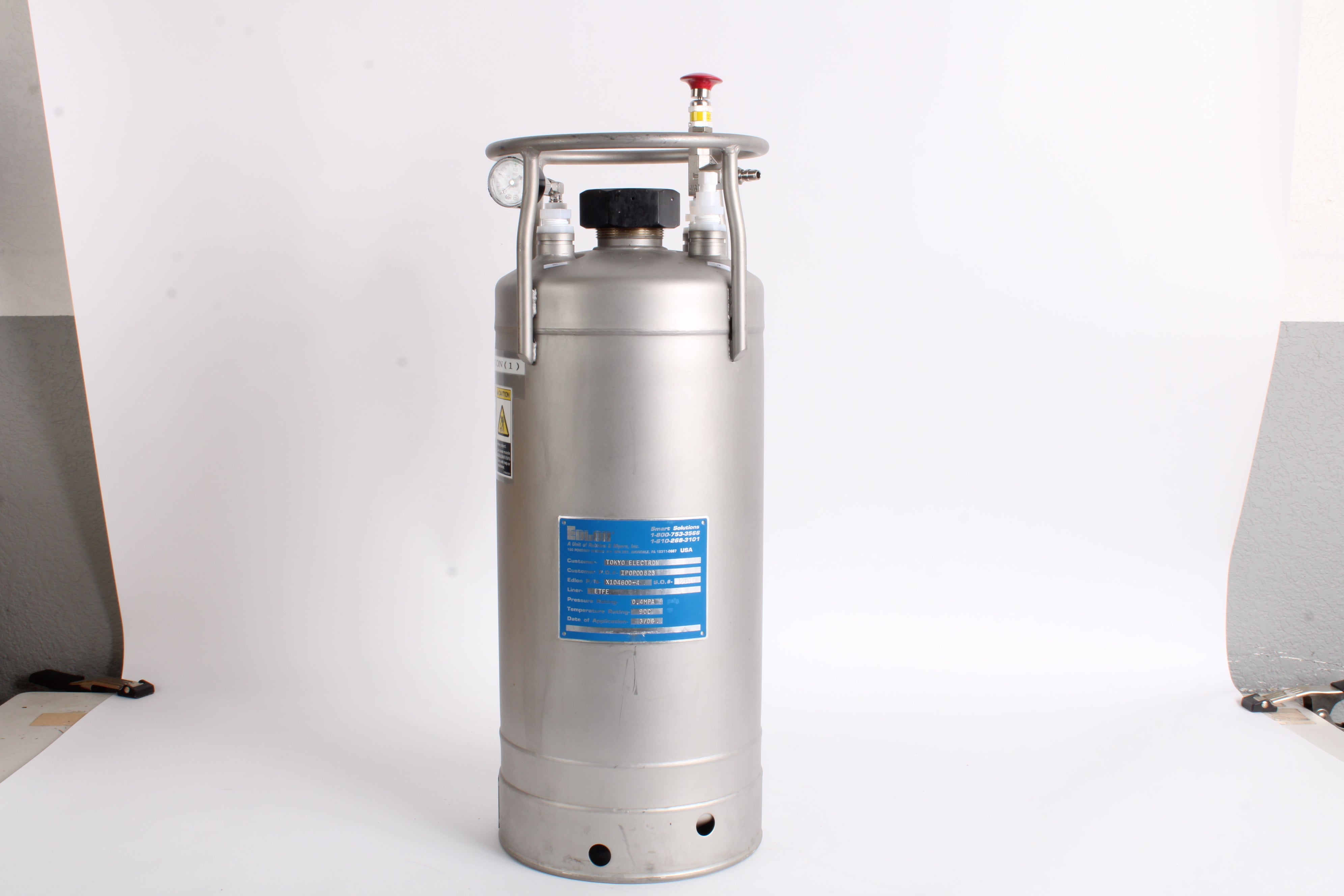 Edlon X104600 Liner ETFE, Pressure Rating 0.4MPA, Temperature 900 Tran ...