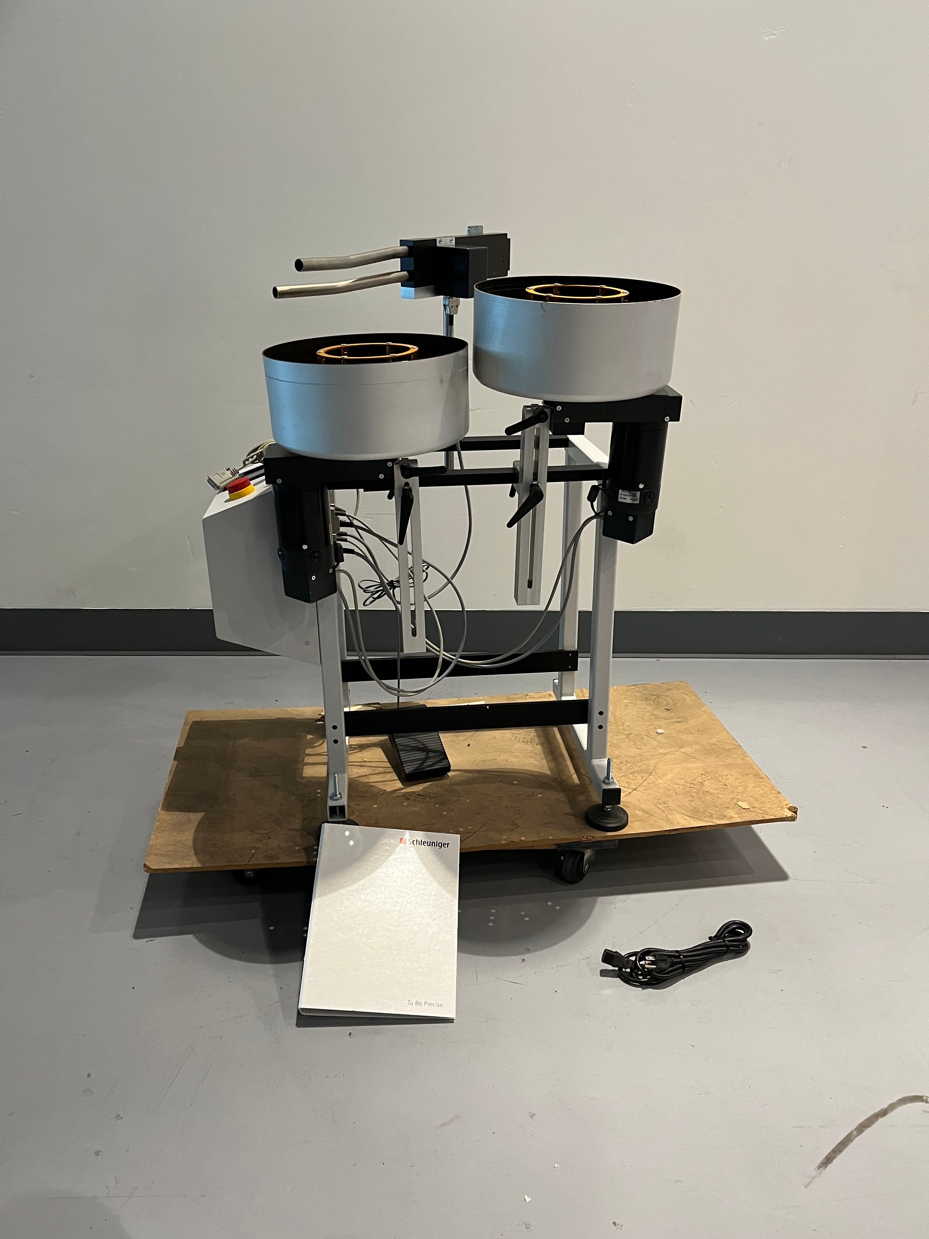 Schleuniger CableCoiler 1300 Dual Pan Coiling Machine 410460 - Cable C ...