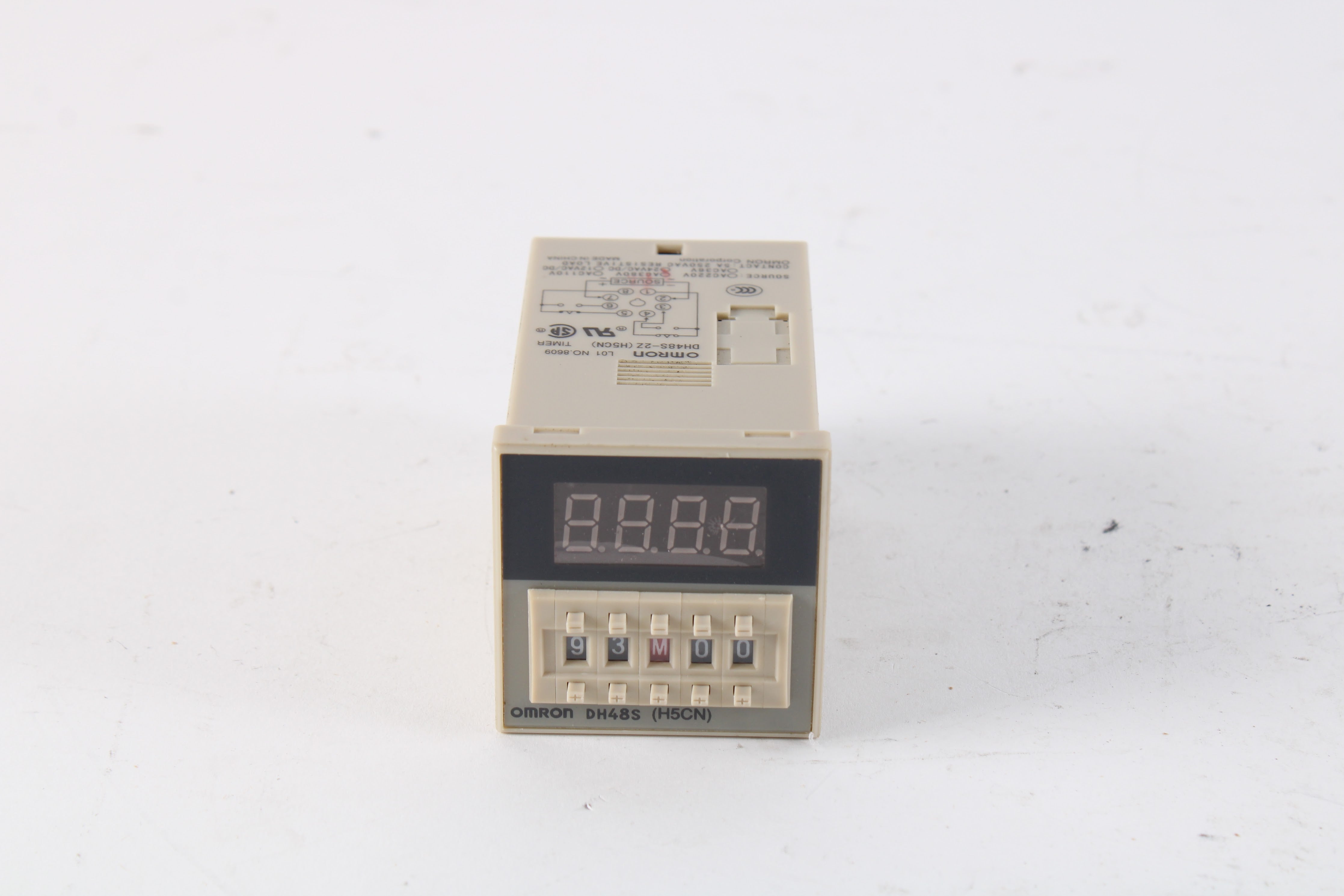 Omron DH48S-2Z Digital Display Double Time Relay – NTC Tech