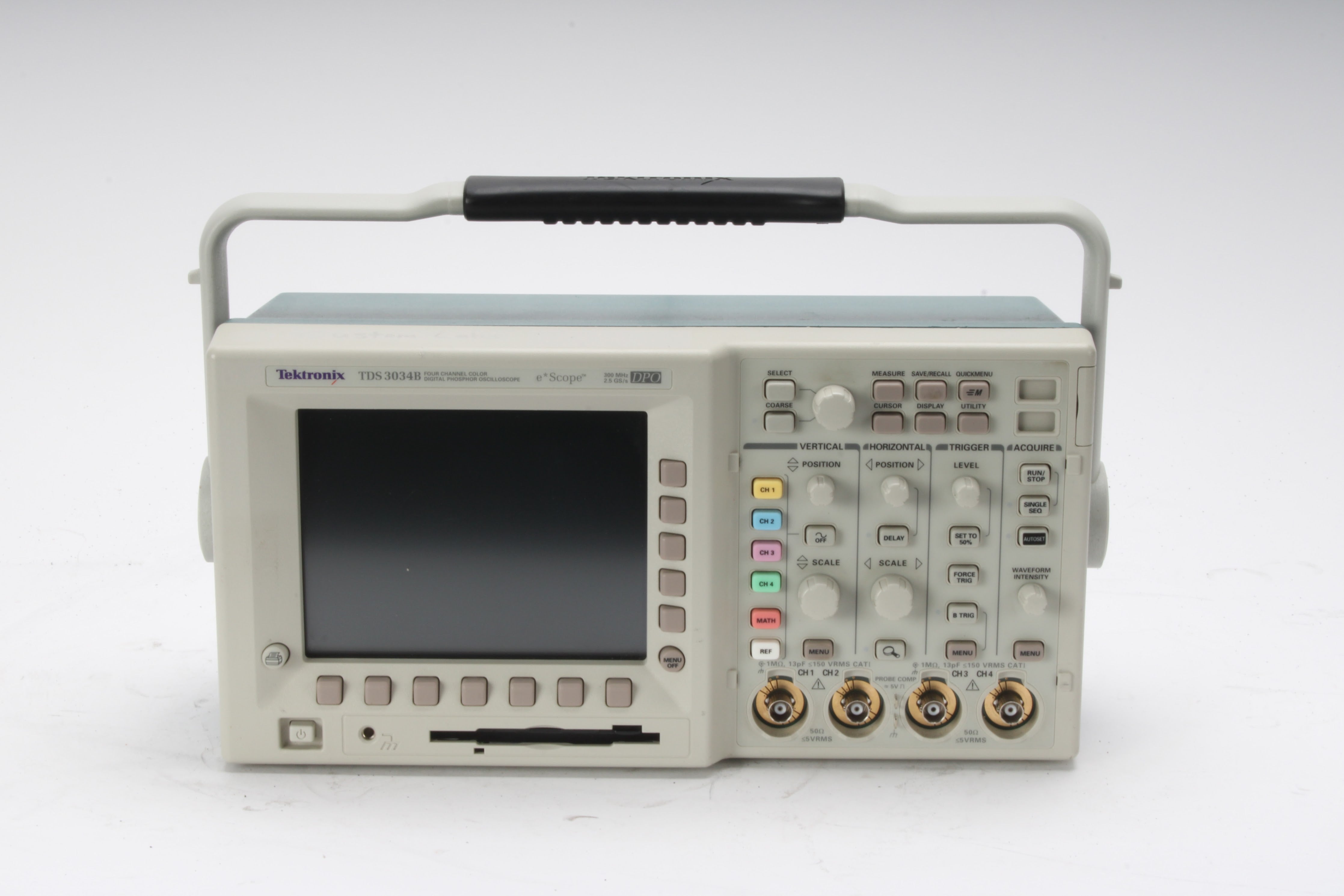 Tektronix TDS3034B 4 Channel Color Digital Phosphor Oscilloscope TDS3F ...