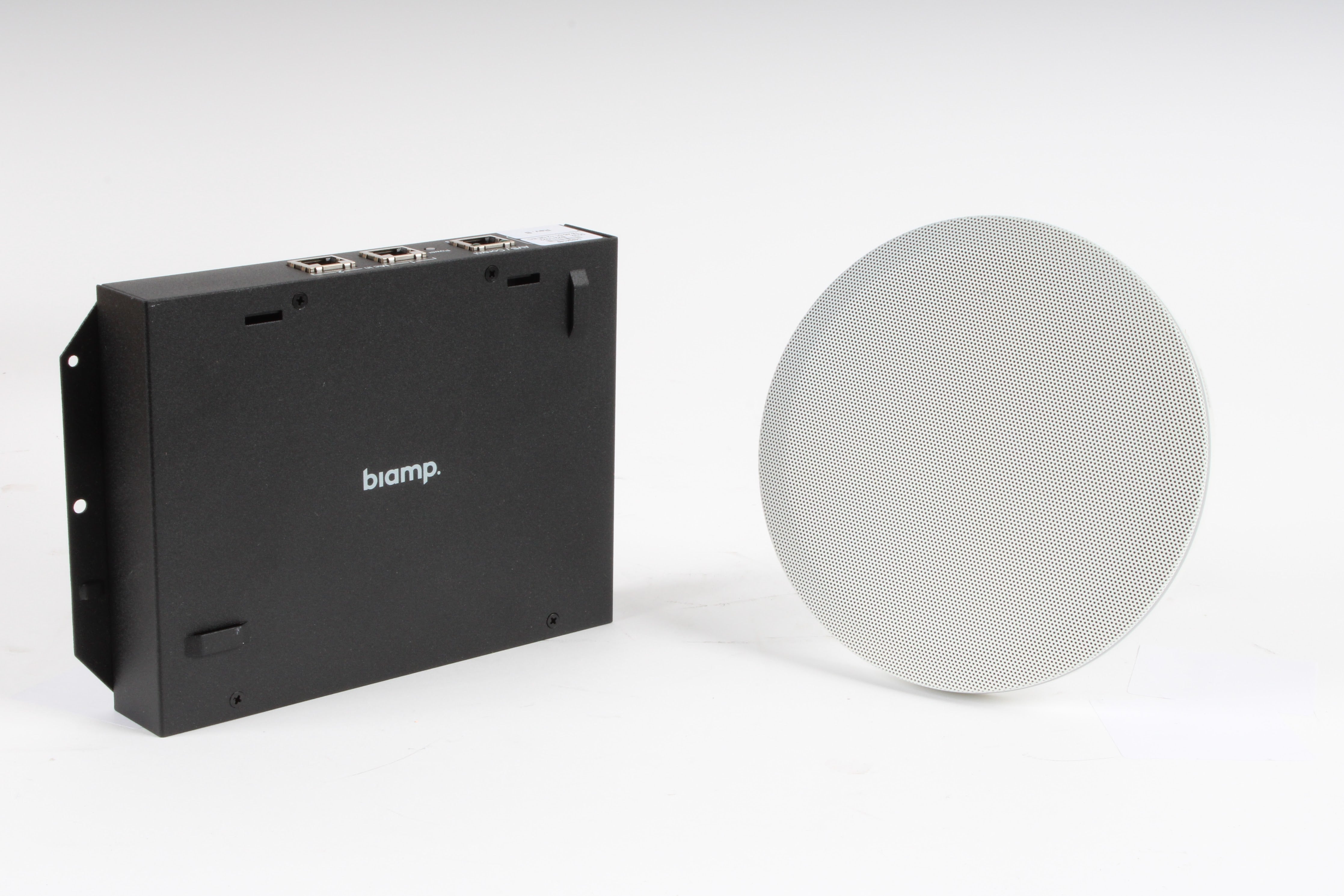 Biamp TCM-XA White AVB Beamtracking Microphone + Amplifier – NTC Tech