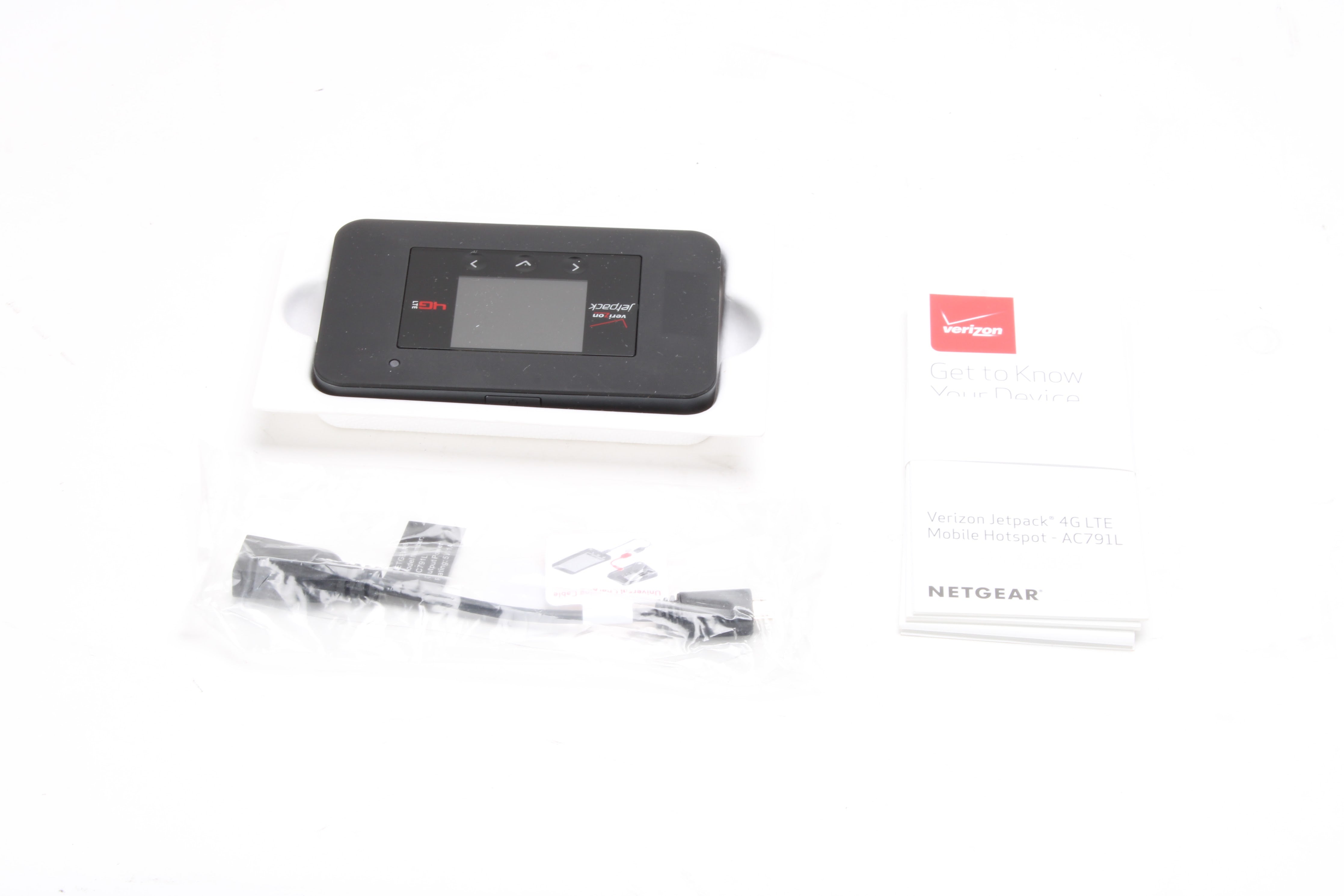 NETGEAR Verizon AirCard 791L Jetpack Mobile Hotspot With Accessories ...