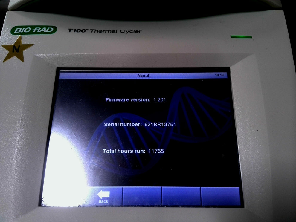Bio Rad T100 Thermal Cycler Touch Screen Compact Lab Equipment – NTC Tech