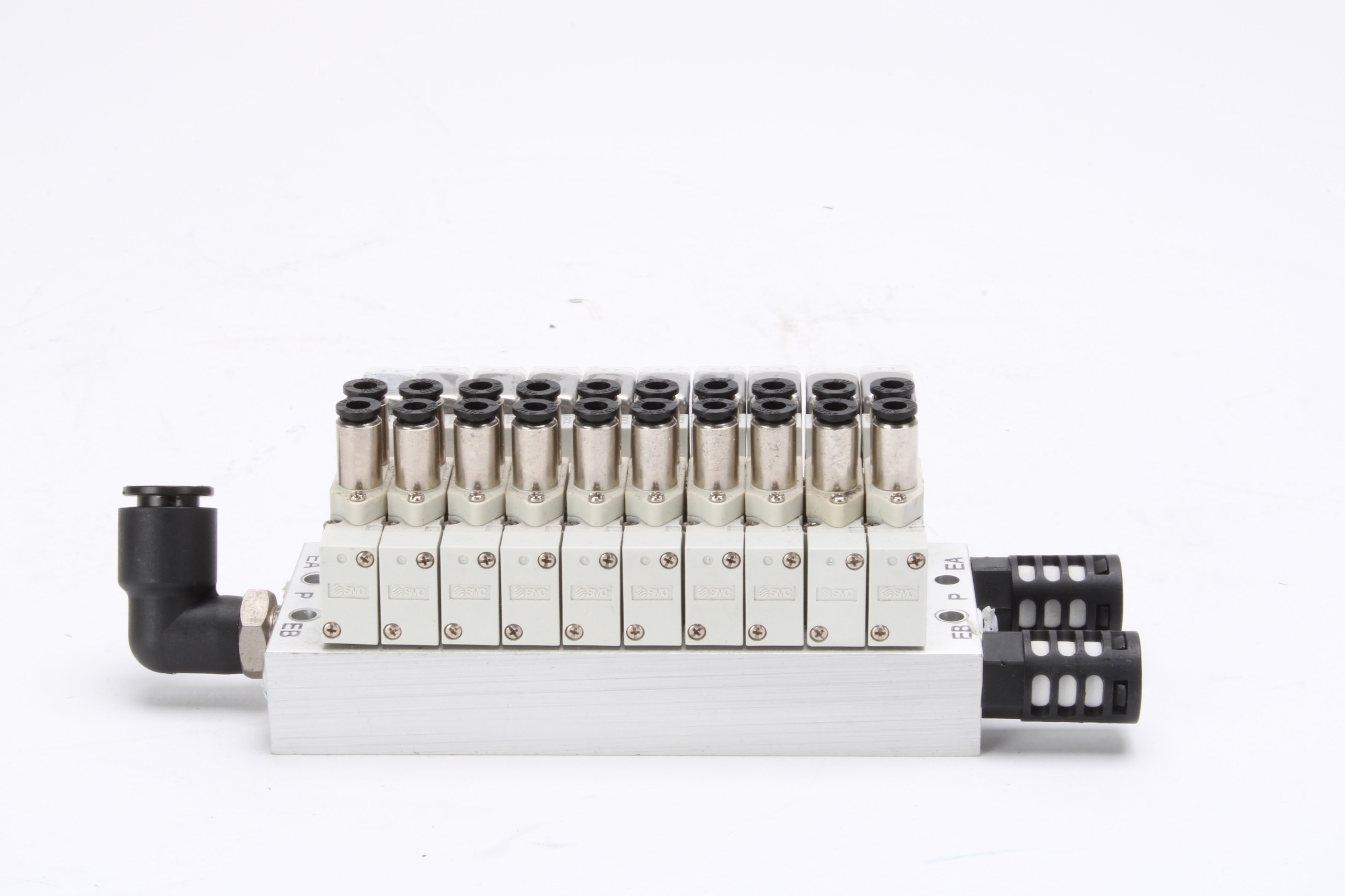 SMC 10x SY3120-5LZD-M5 Solenoid Air Valve With Manifold – NTC Tech