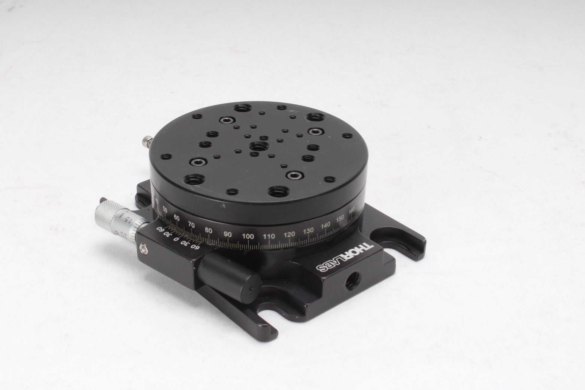 ThorLabs PR01 High-Precision Rotation Stage With 1/4"-20 and 6-32 Taps ...