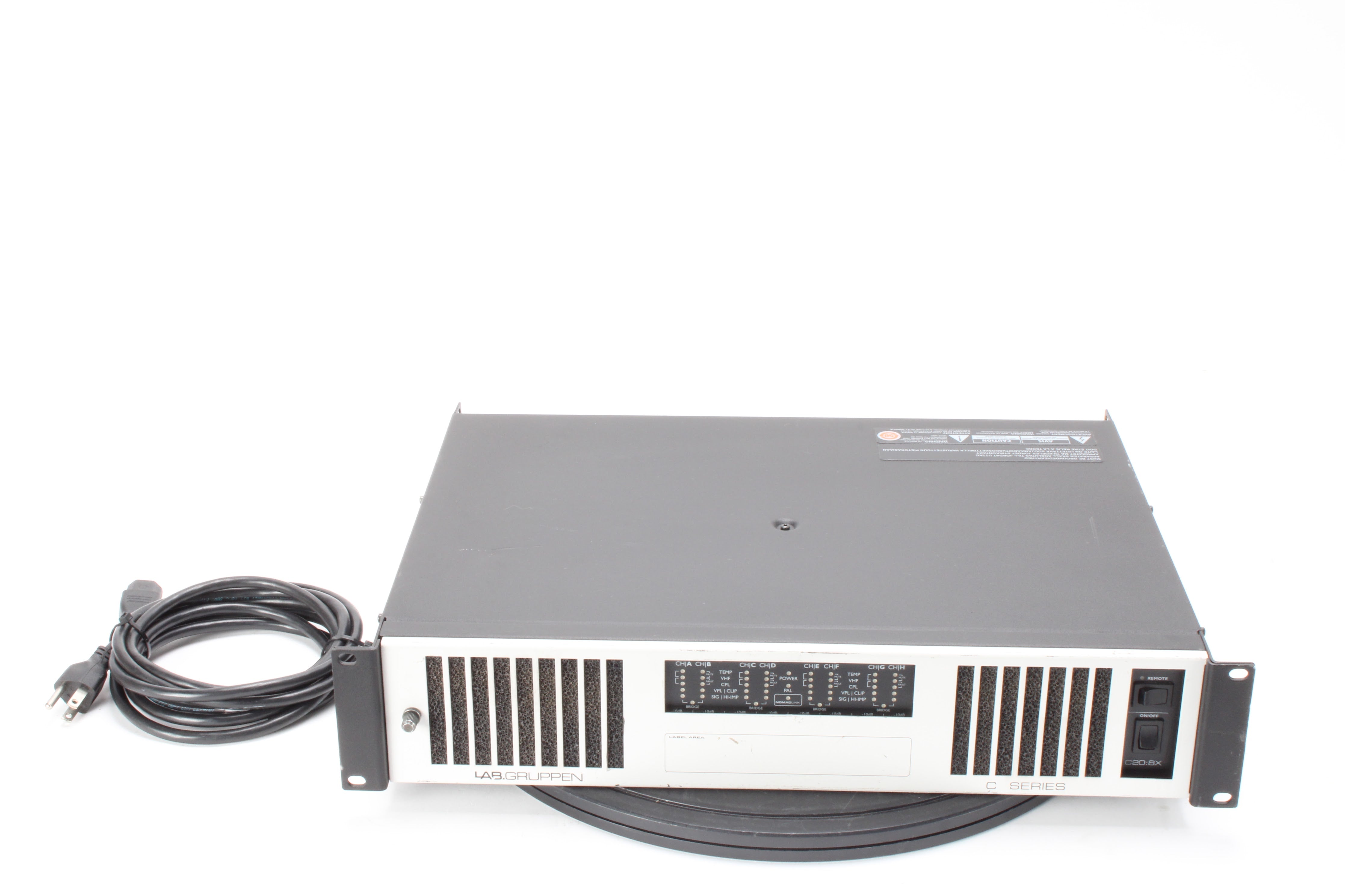 Lab Gruppen C20:8X 250 Watts Power Amplifier With Power Cable - Fair ...