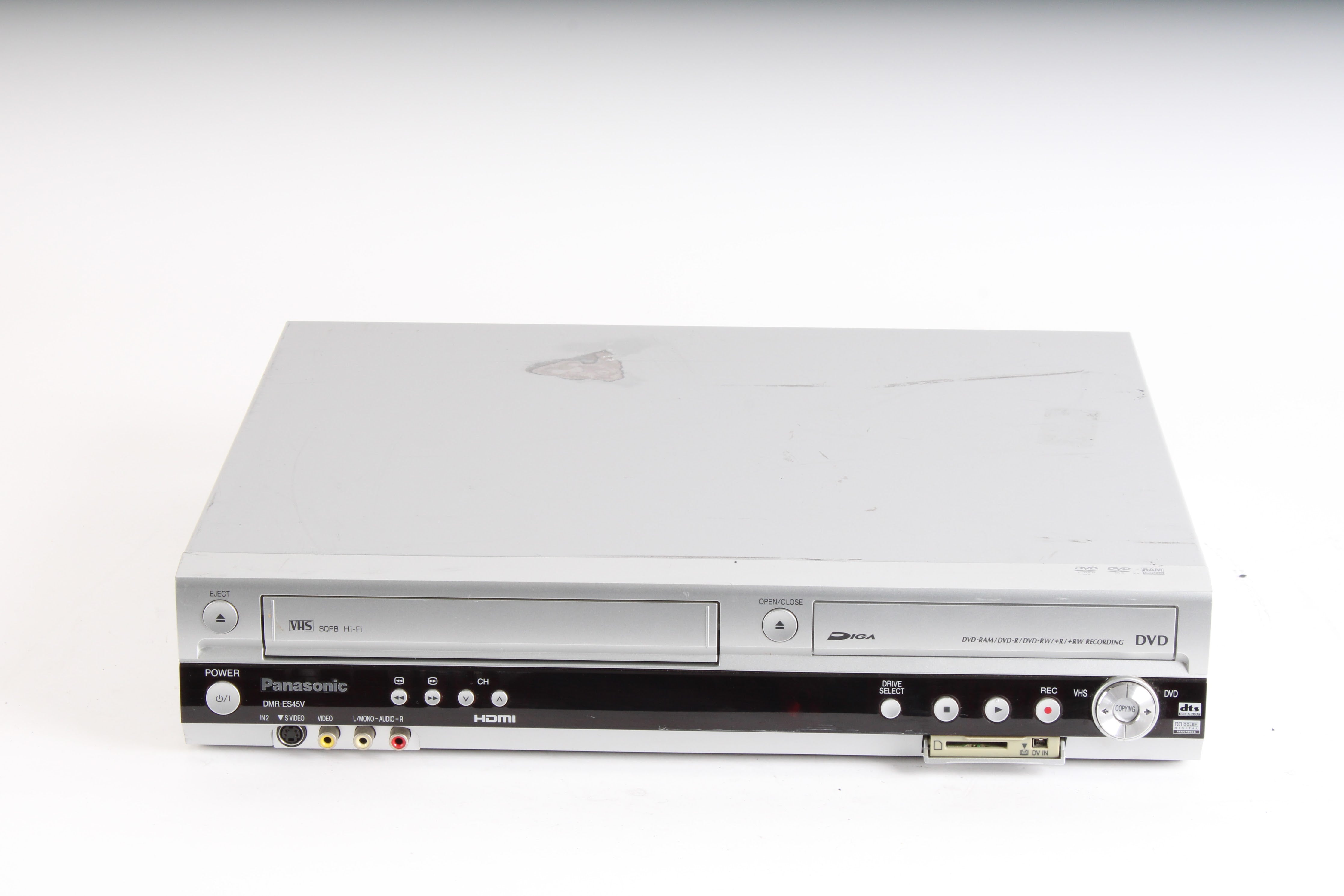 Panasonic DMR-ES45V DVD Recorder VCR VHS Combo Player – NTC Tech