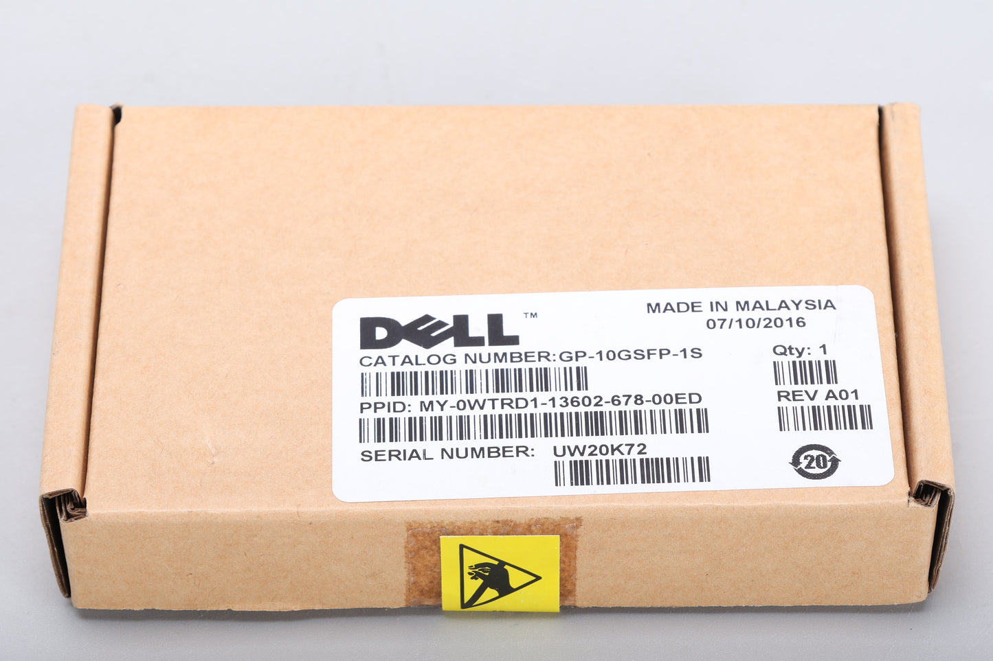 Dell GP-10GSFP-1S Optical Transceiver Module - NEW – NTC Tech