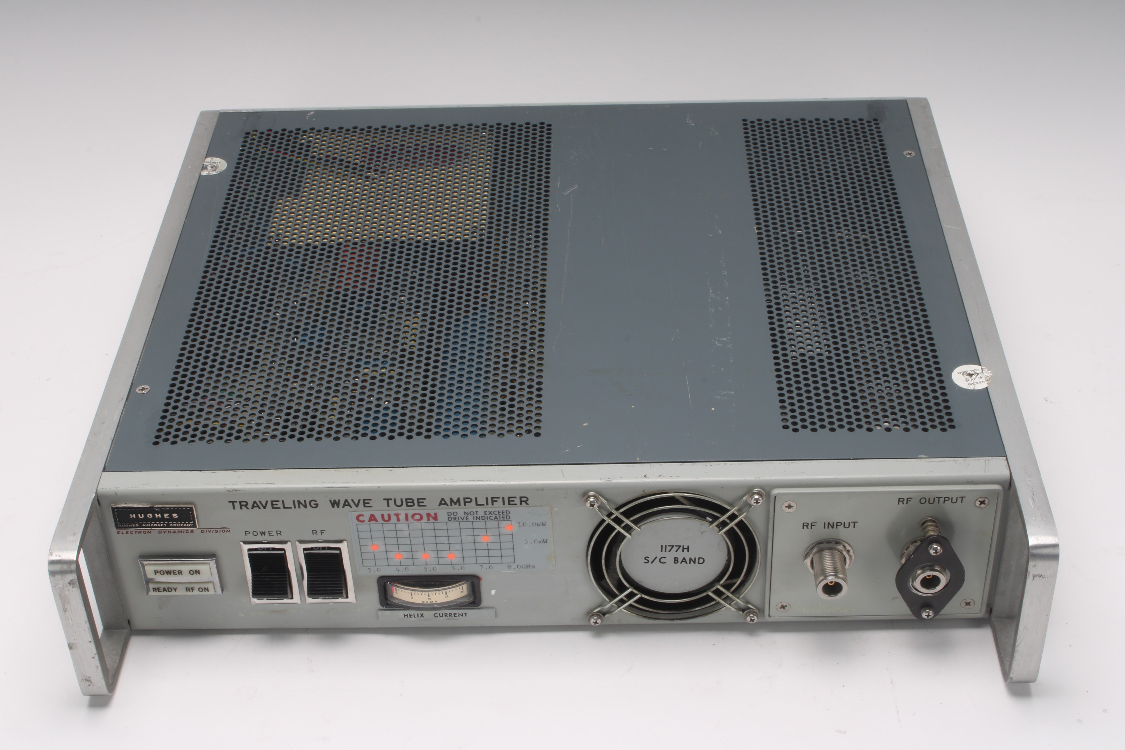 Hughes 1177H S/C Band 3.0-8.0GHz Traveling Wave Tube Amplifier - AS IS ...