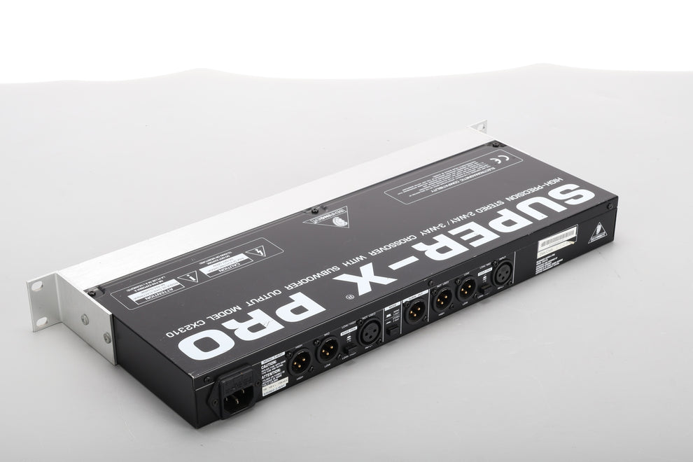 Behringer CX2310 2-Way/3-Way Crossover With Subwoofer Output With Rack ...