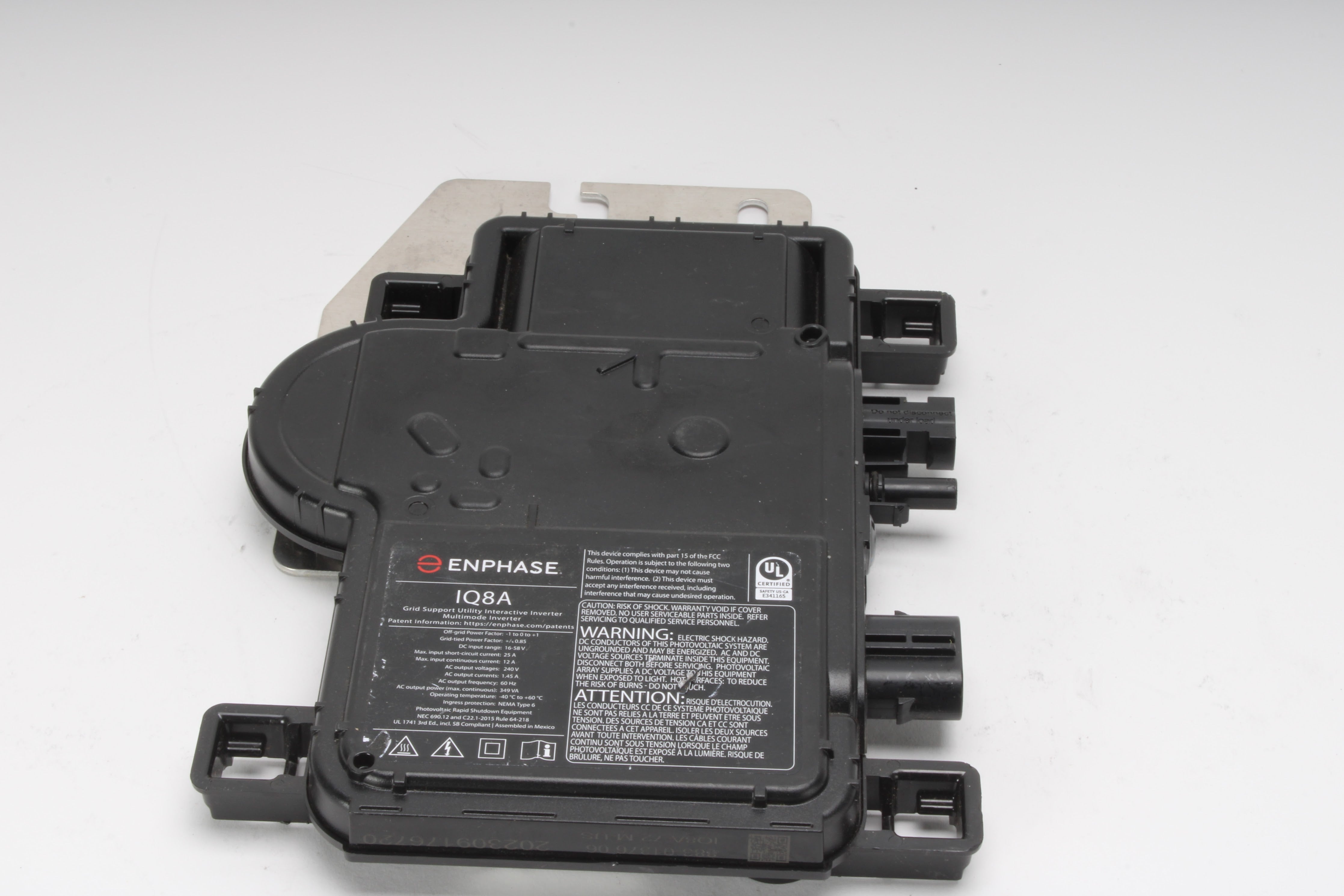 Enphase IQ8A-72-M-US Grid Support Utility Interactive Microinverter ...