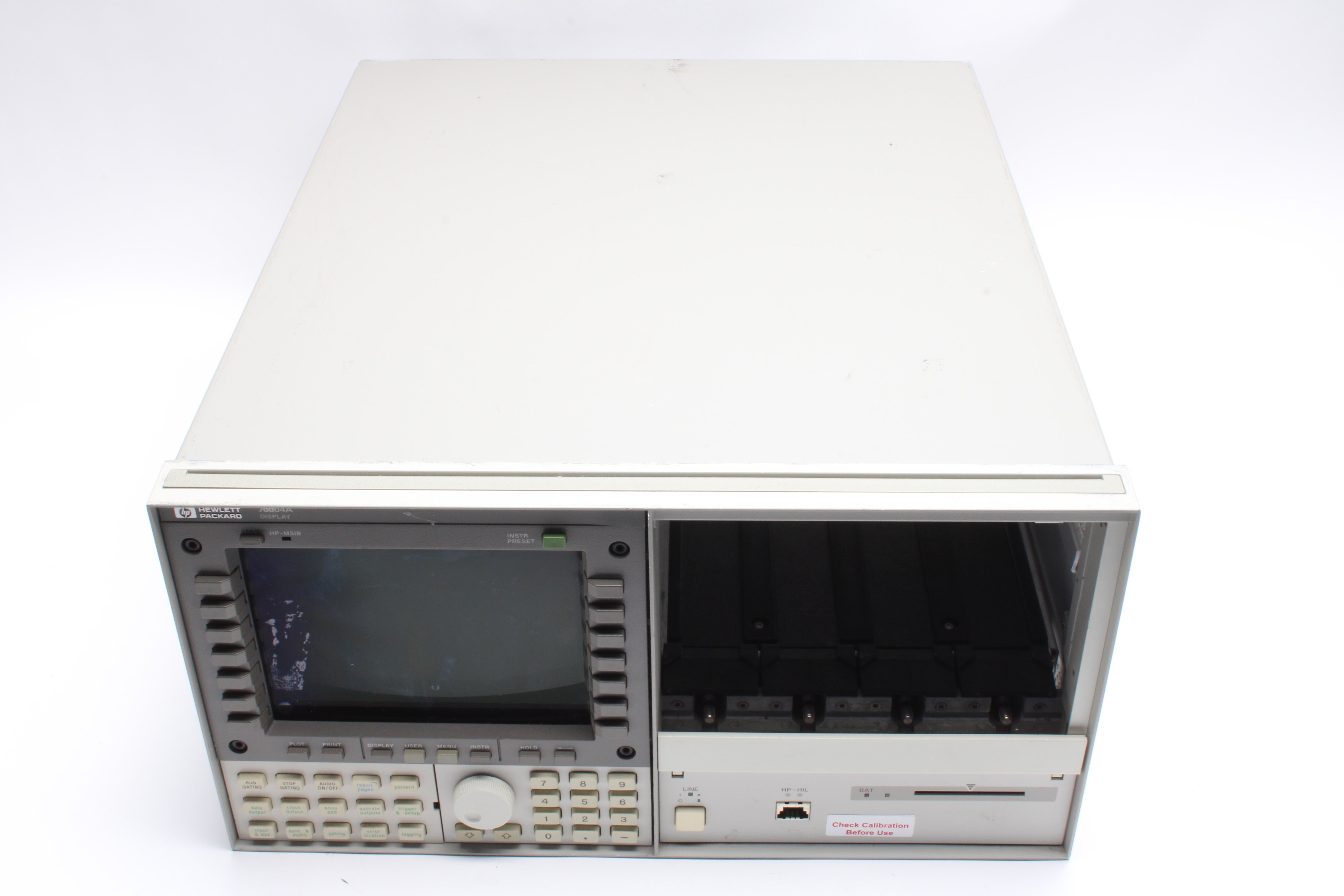 Hewlett Packard 70004A Color System Display W/ Custom Keypanel #250 ...