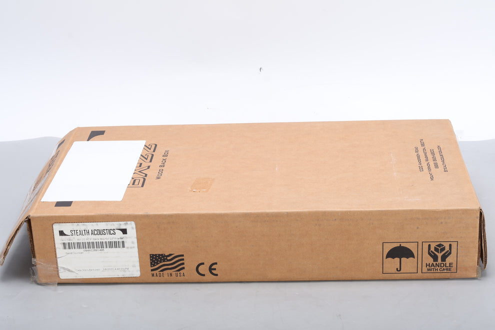 Stealth Acoustics BX-22 Wood Back Box 094922891495 With Original Box ...