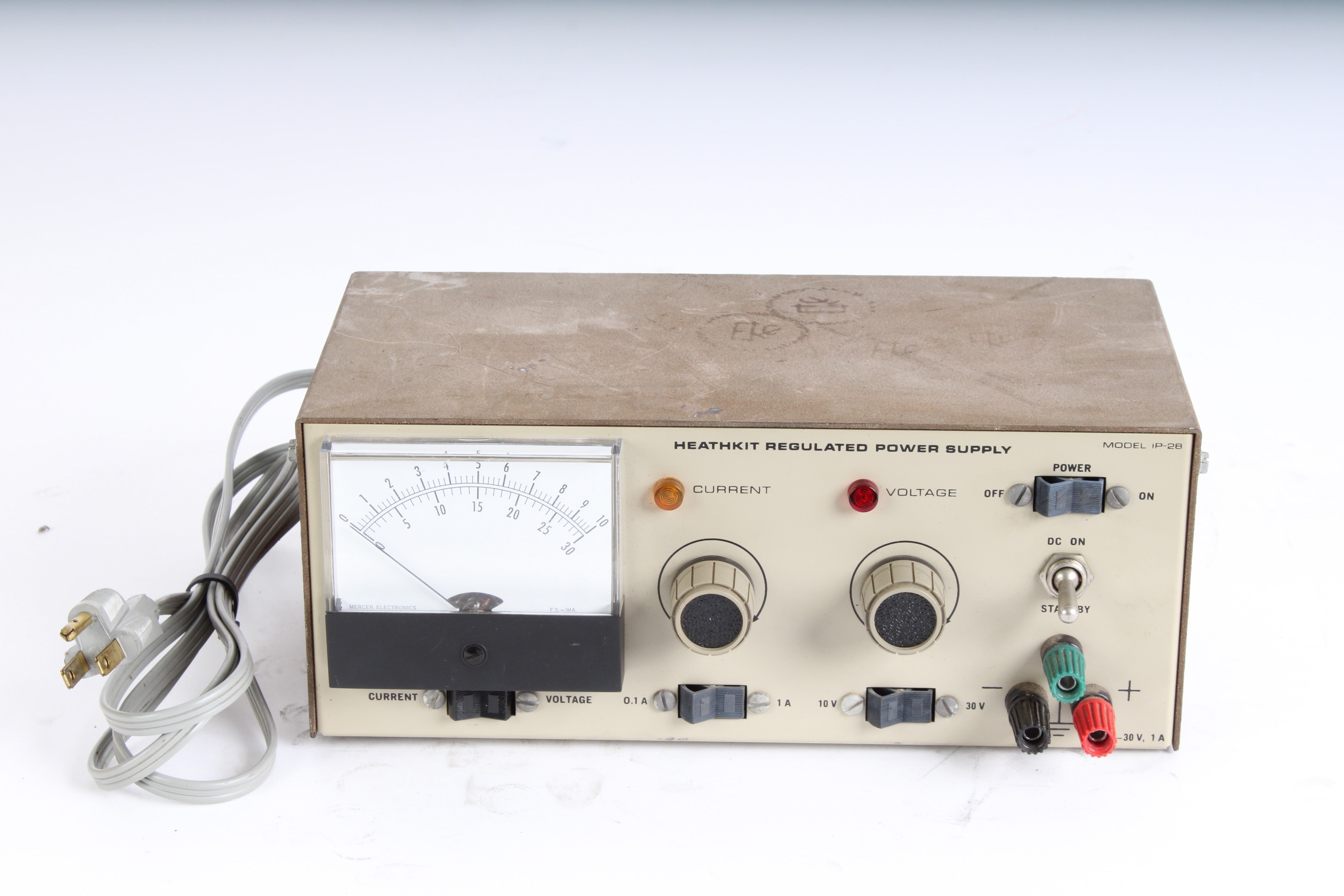 Heathkit IP28 Regulated DC Power Supply 0-30V 1A – NTC Tech