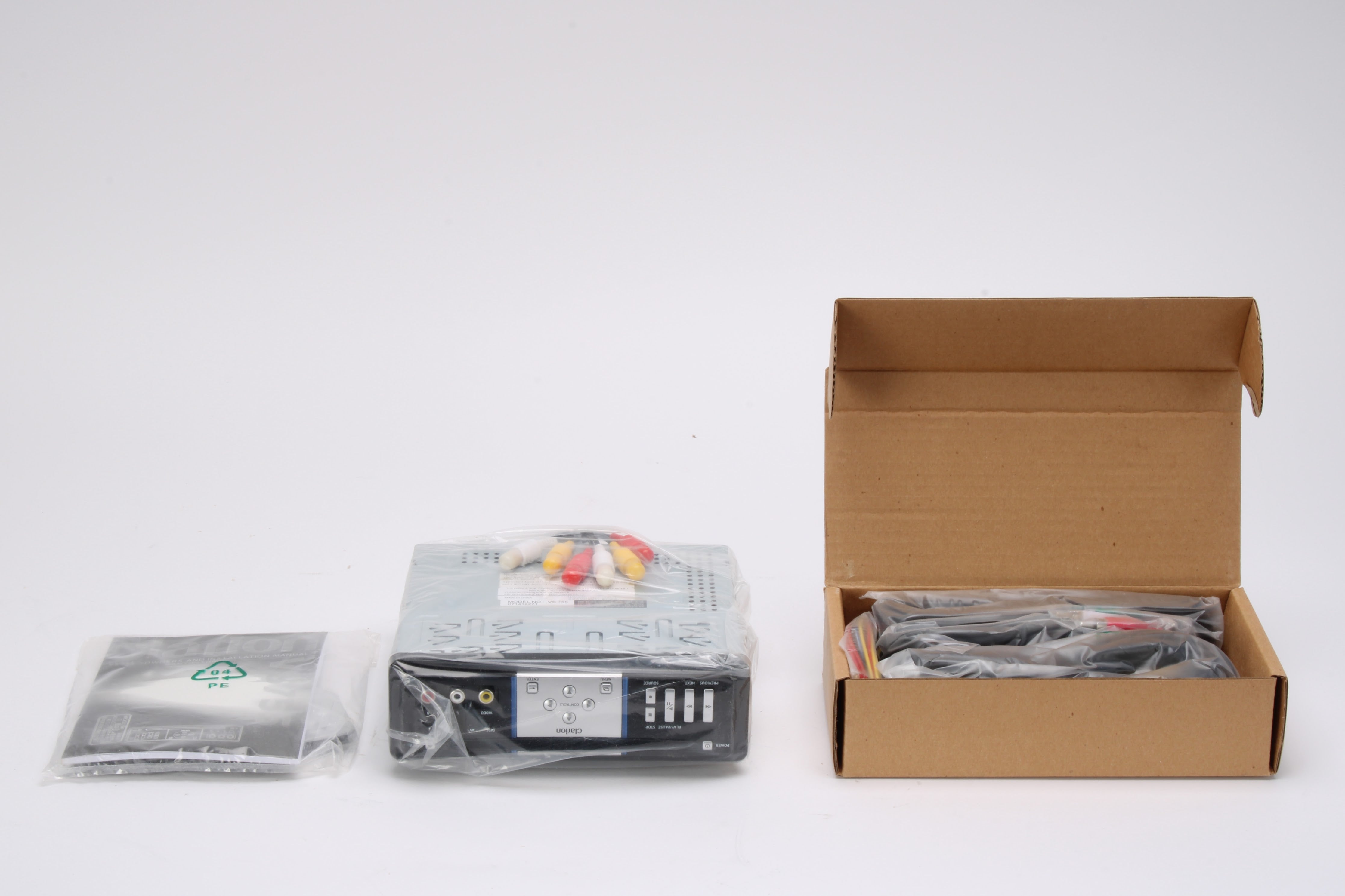 Clarion VS755 In-Dash DVD Player With Accessories - New Open Box – NTC Tech