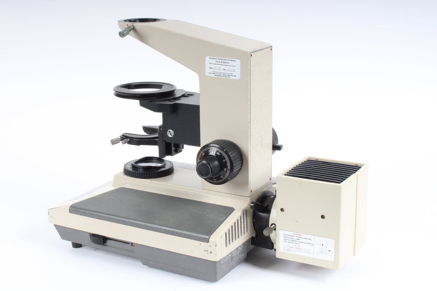 Olympus BH-2 Microscope Stand - Fair Condition – NTC Tech