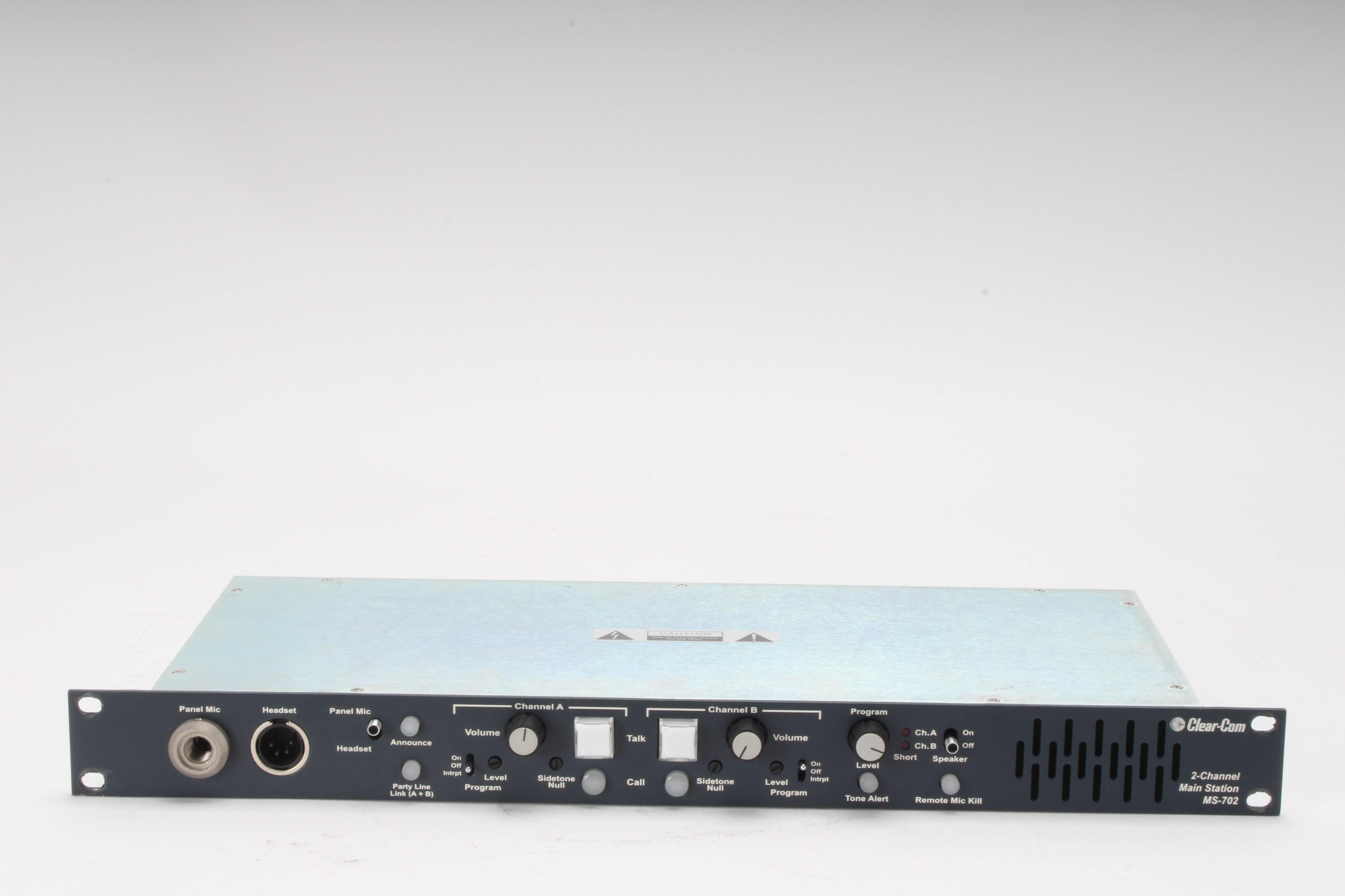 Clear-Com MS-702 2-Channel Intercom Main Station – NTC Tech