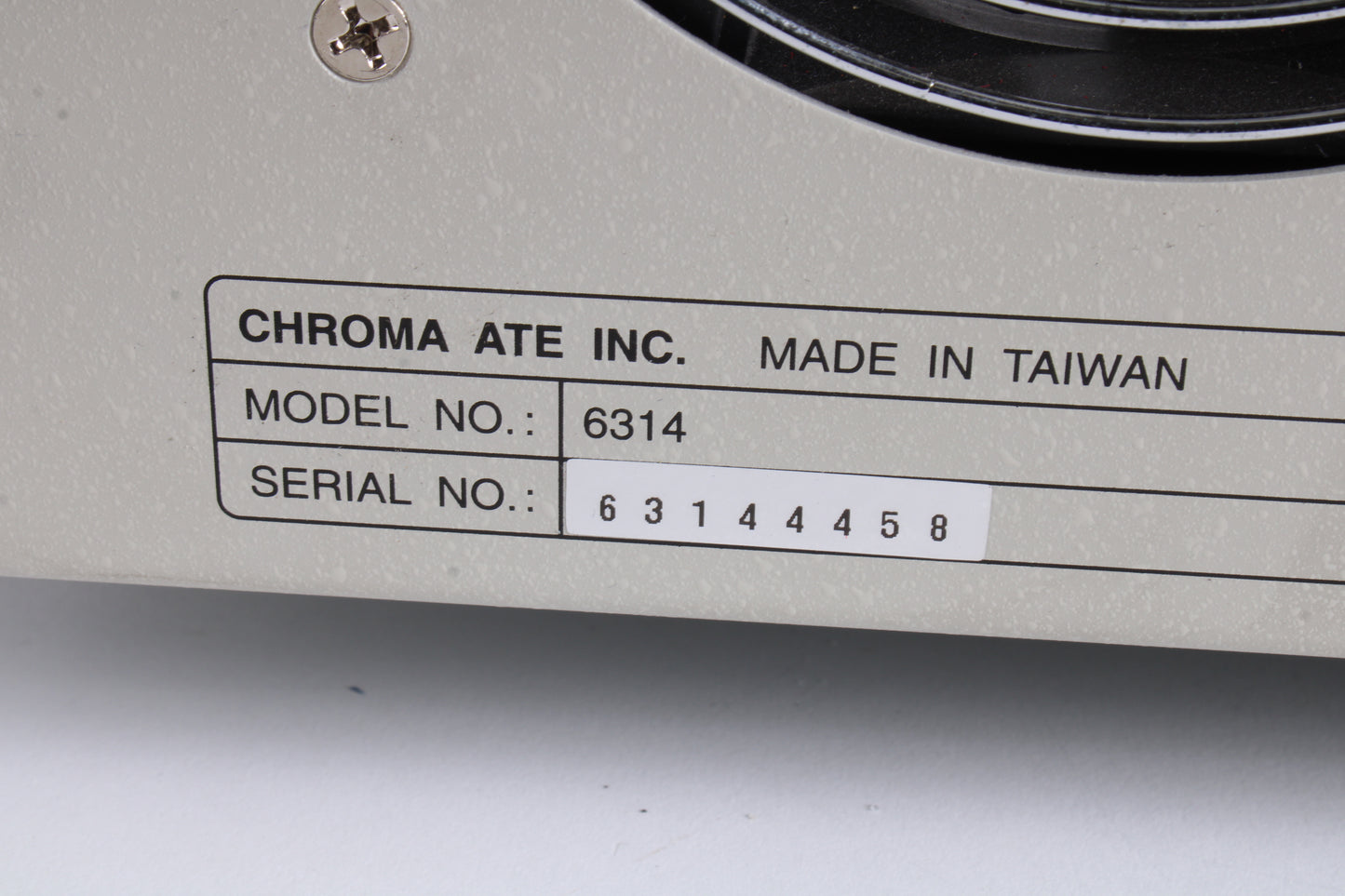 Chroma 6314 Electronic Load Mainframe – NTC Tech